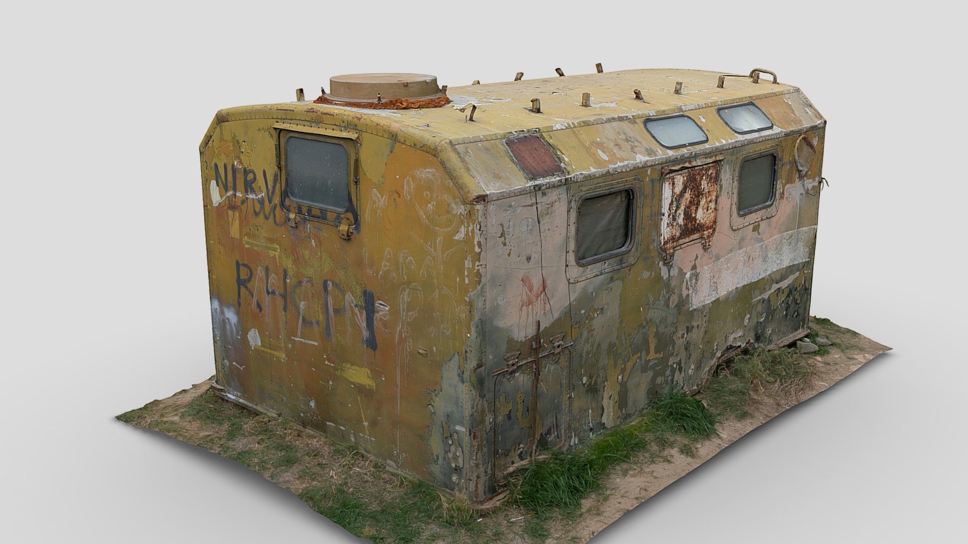 Abandoned Soviet Military KUNG - Buy Royalty Free 3D model by Mikhail Volkov (@mgv) [69fe3ba ...