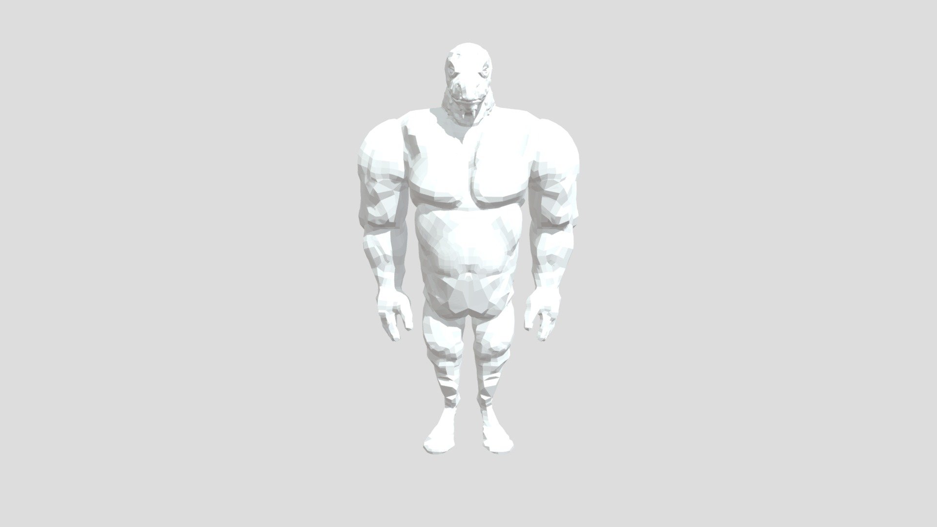 Gorian Proyecto Low Poly - 3D model by ElBerni [69ff177] - Sketchfab