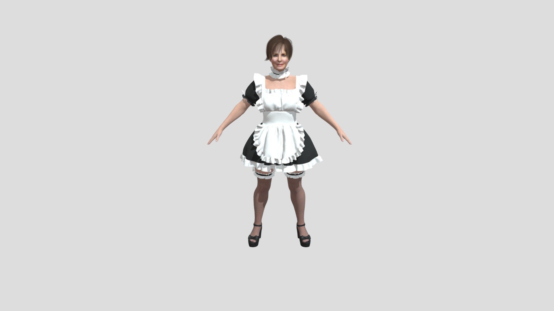 Maid - Download Free 3D model by Veterock (@windofglass) [69ff399 ...