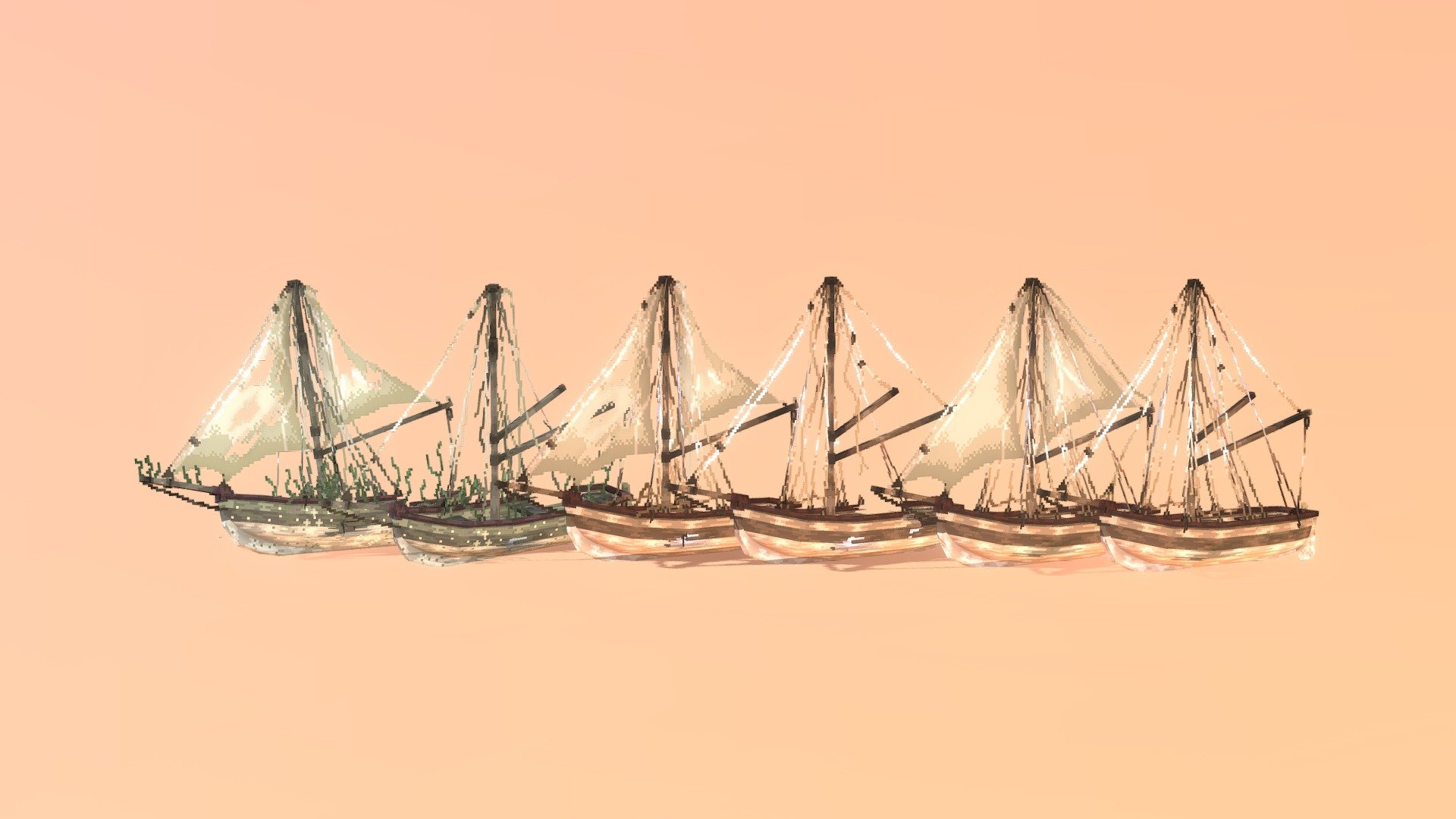 LongBoats - 3D model by halbear1 (@halbear.gamez) [69ff91e] - Sketchfab