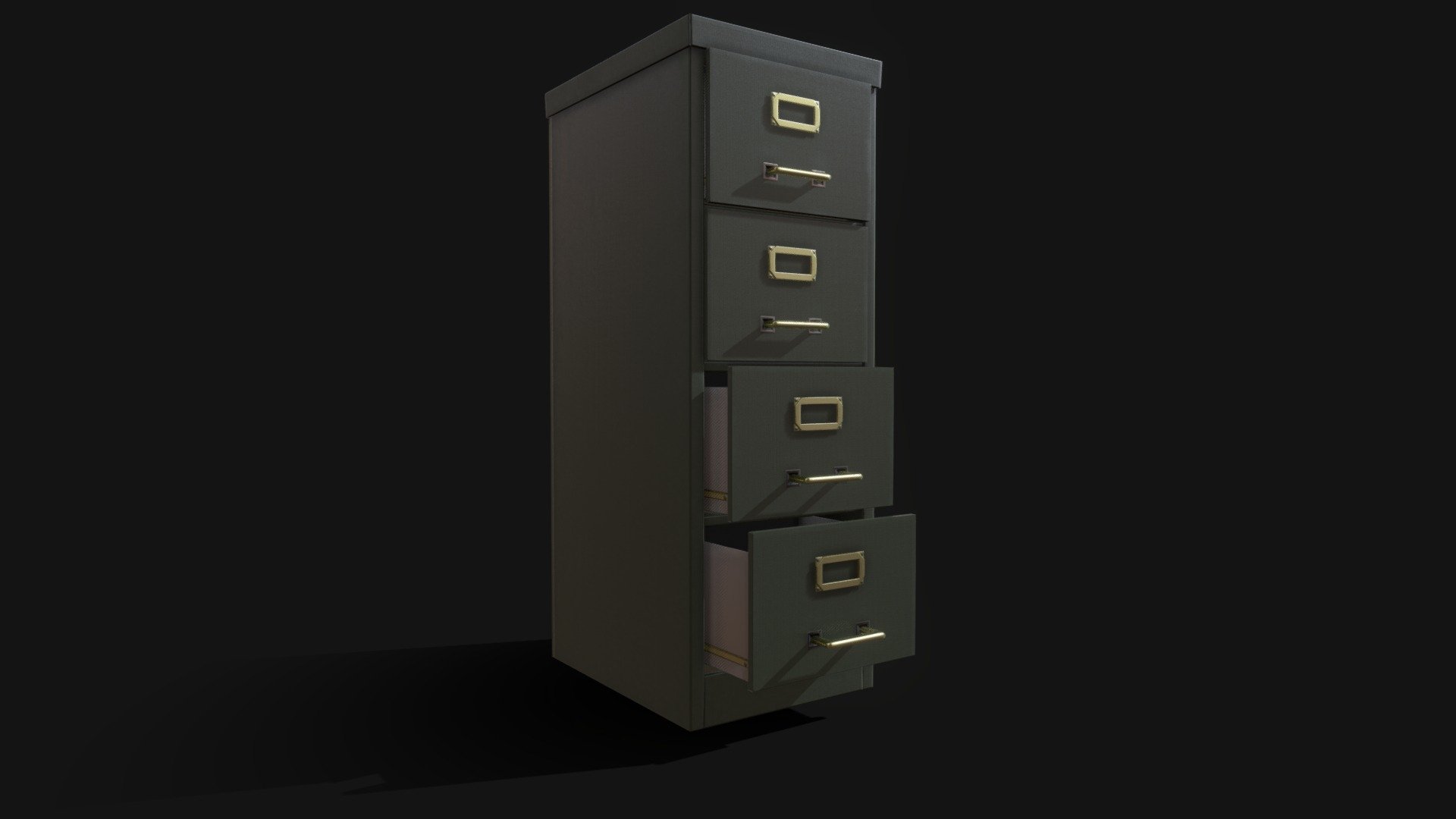 Filing Cabinet - 3D model by RedHorn [69ff921] - Sketchfab