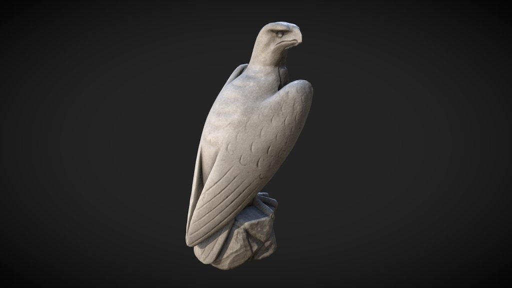 Falcon Statue Scan - 3D model by Franco Pizzani (@LittleNinja) [69ffa50 ...