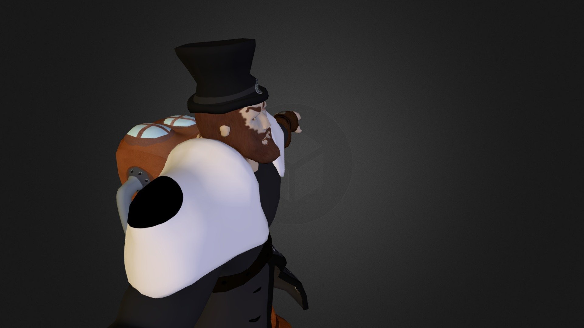 top_hat_char.FBX - 3D model by ionescuvlad1 [6SdbPIp] - Sketchfab