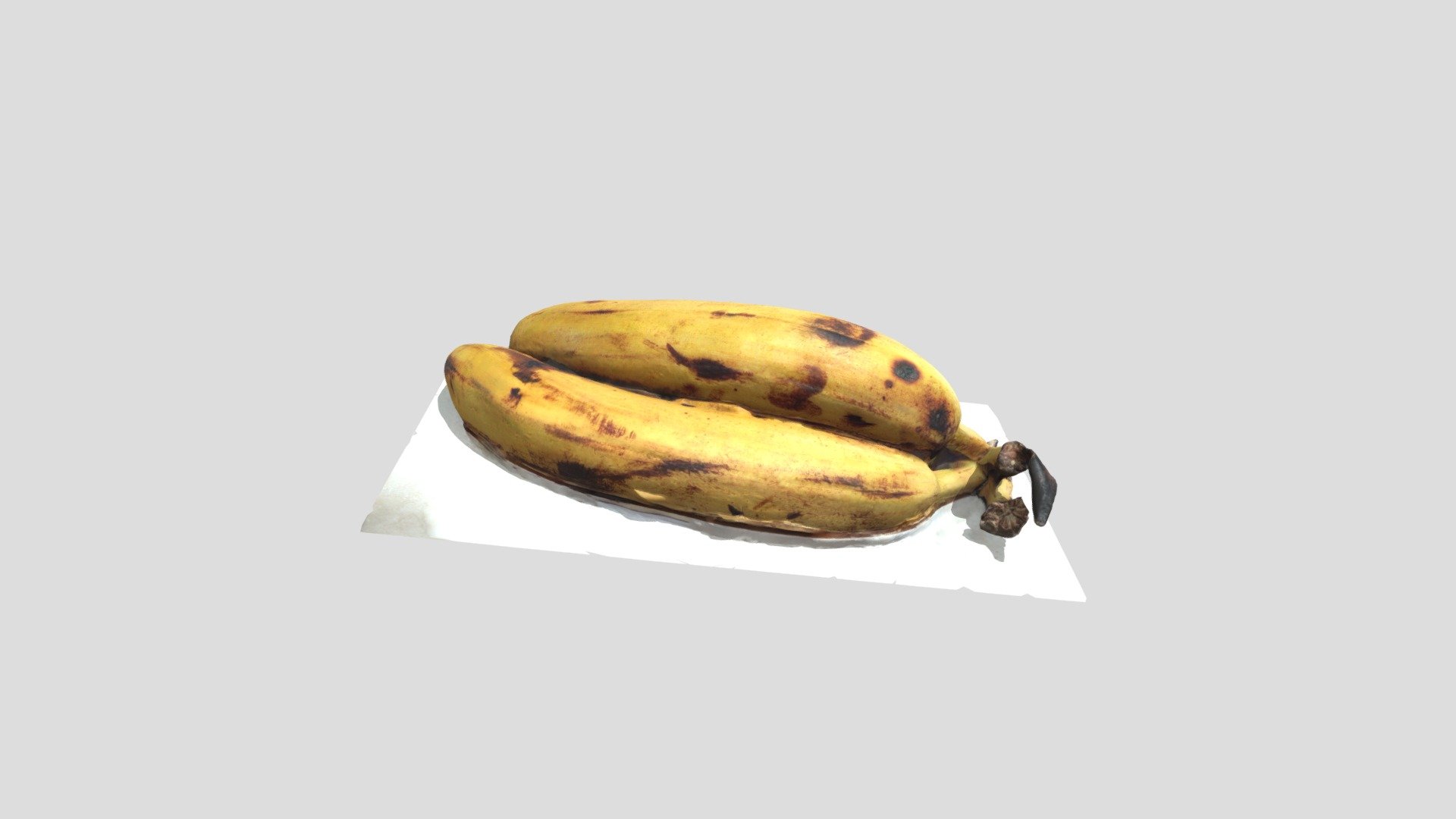 Ripe bananas - Download Free 3D model by Marco De Simone ...
