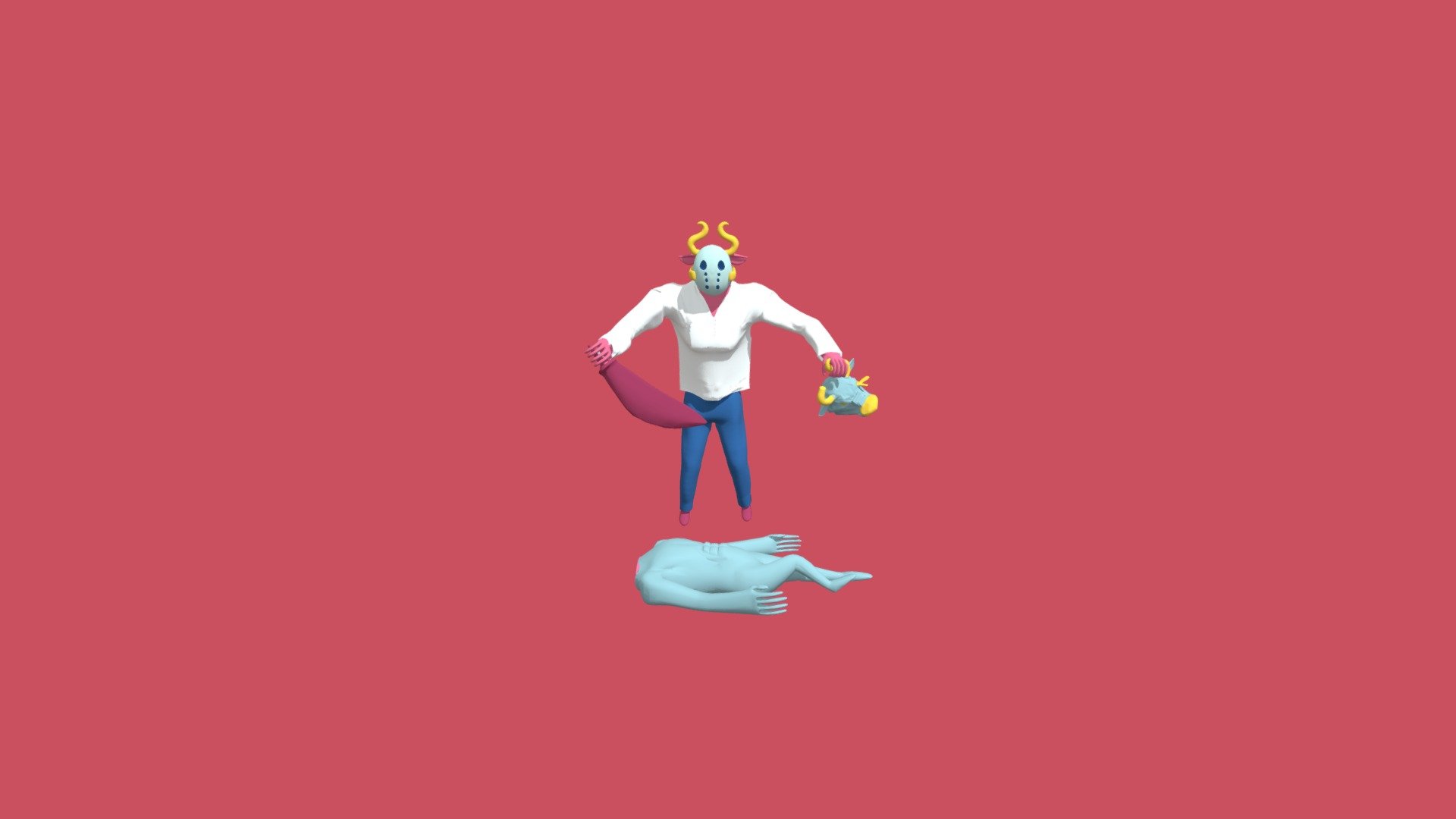 Killer - 3D model by 105052003 [6a01723] - Sketchfab