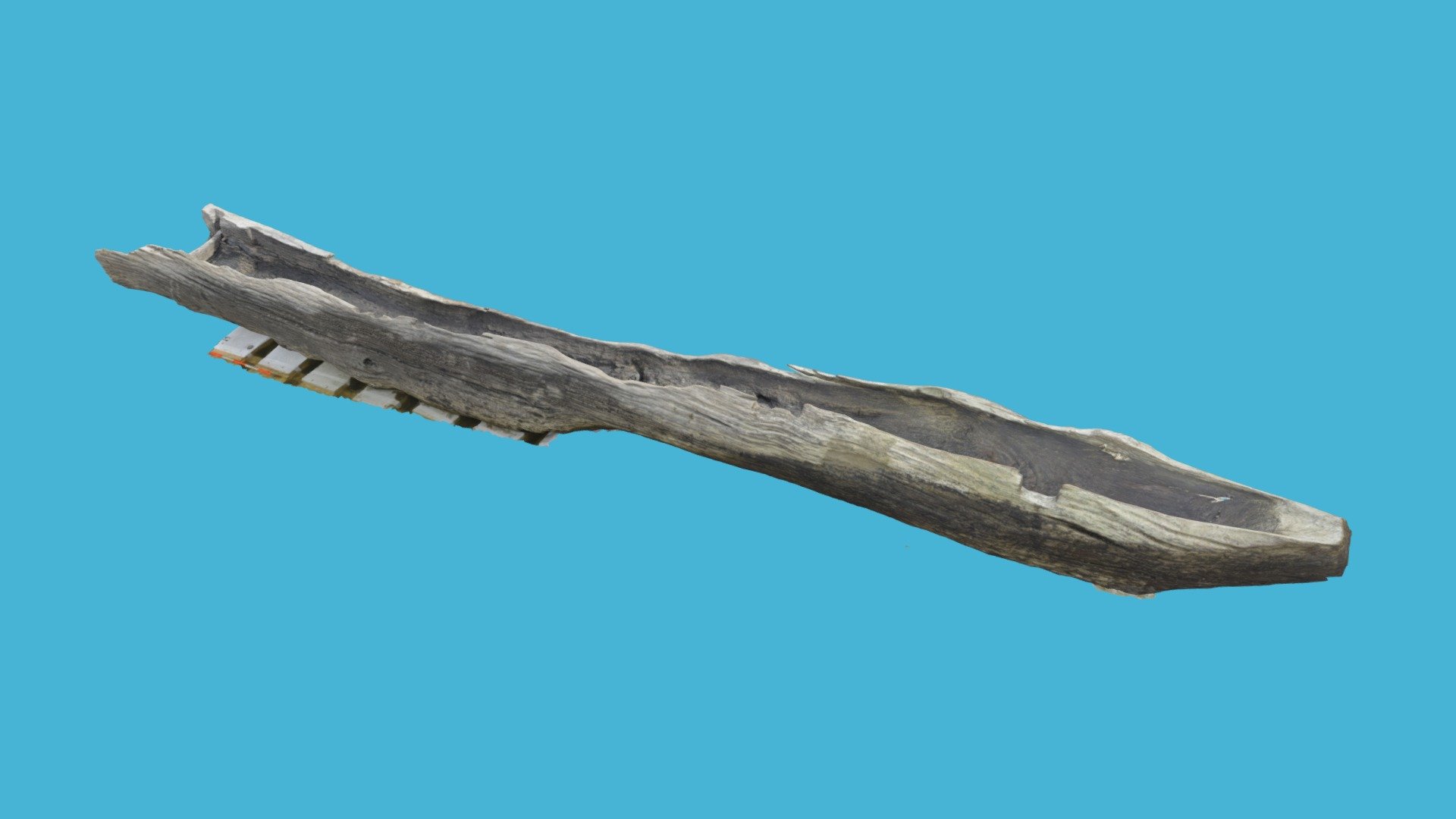 Deblak iz Mure / Dugout boat from Mura river - 3D model by SSTIK ...