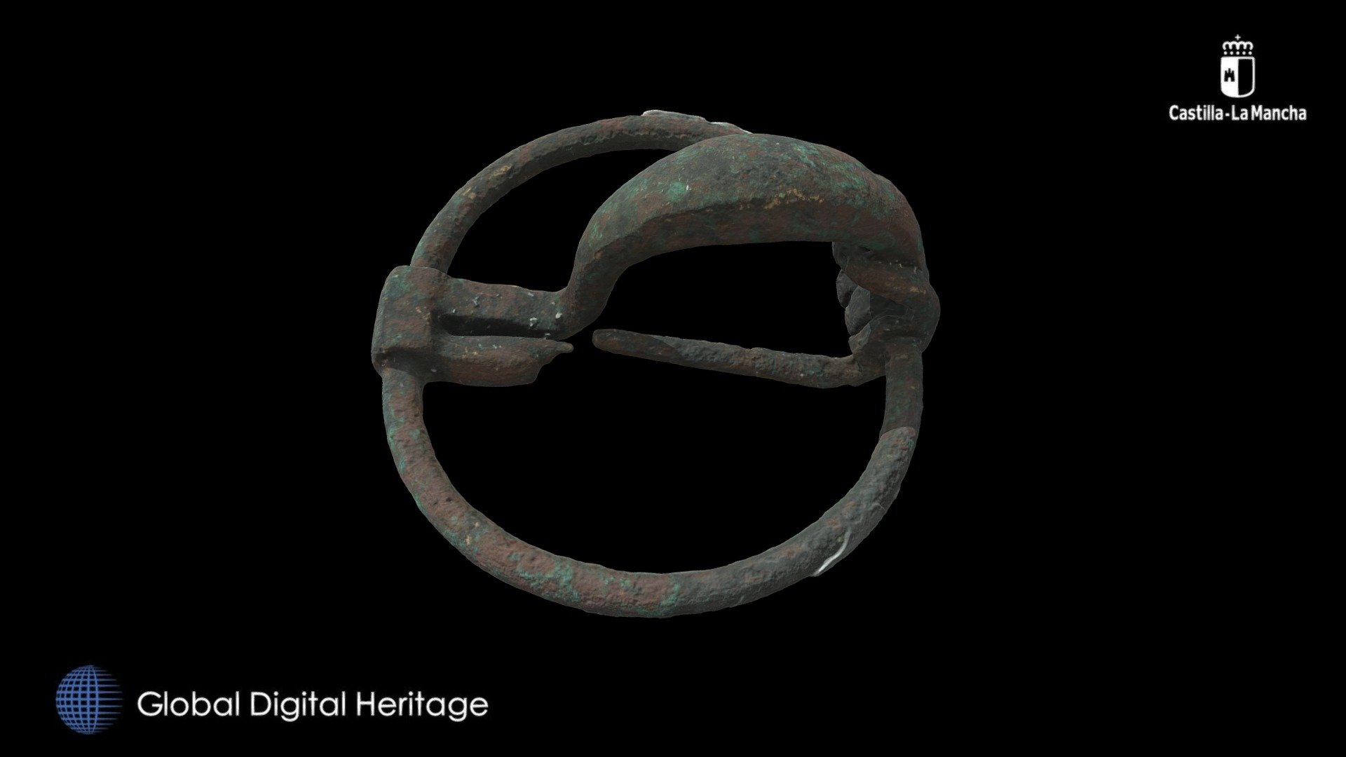Bronze hispanic fibula, Cerro de las Cabezas - Download Free 3D model ...