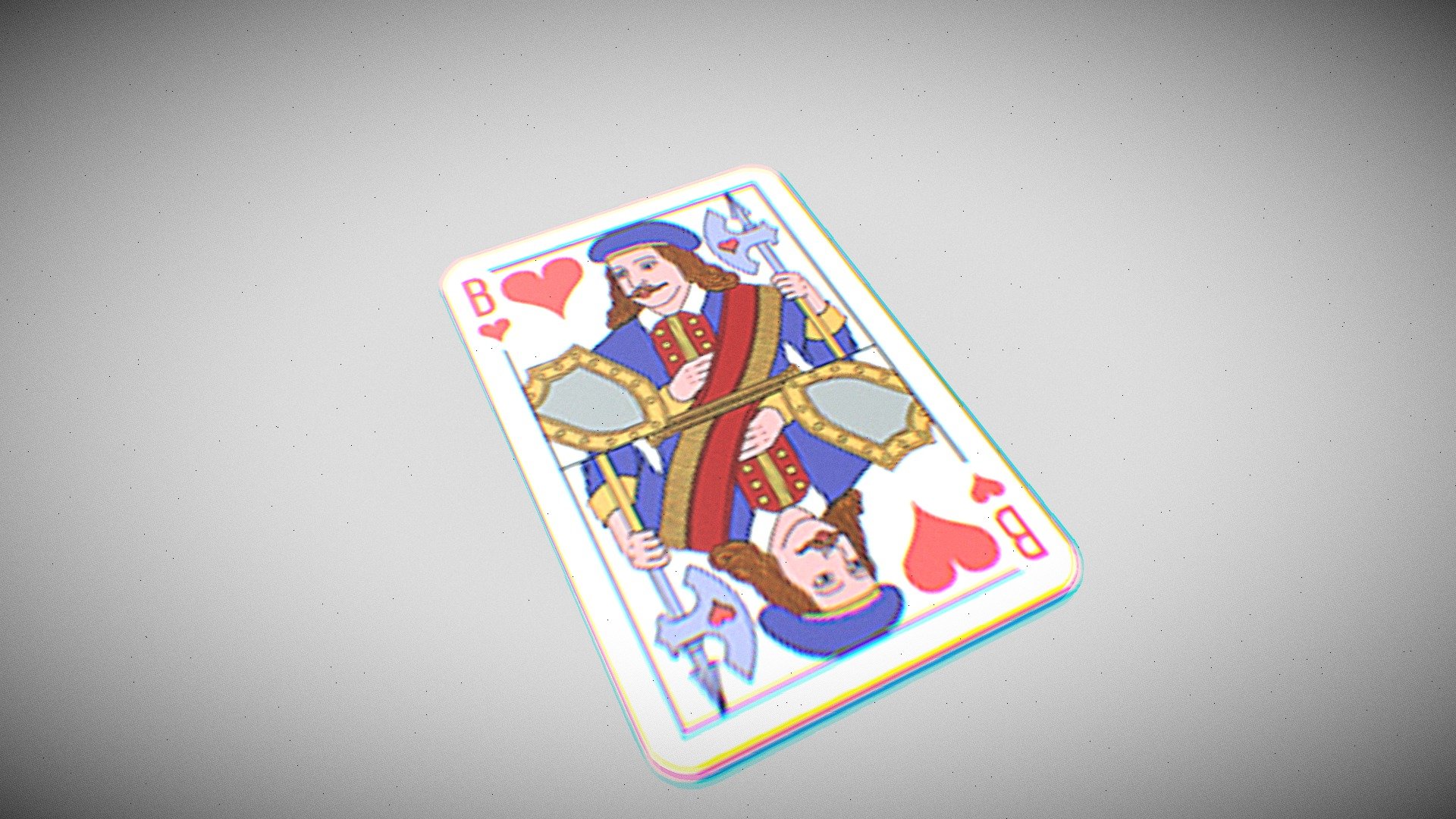 Solitaire Card - Download Free 3D model by CG Robot (@cgrobot) [6a01ddc ...