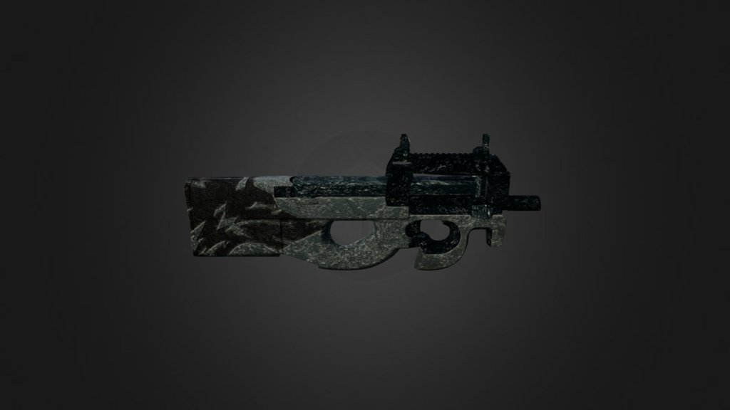 Metal Wolf P90 - 3D model by mikaabra [6a02486] - Sketchfab