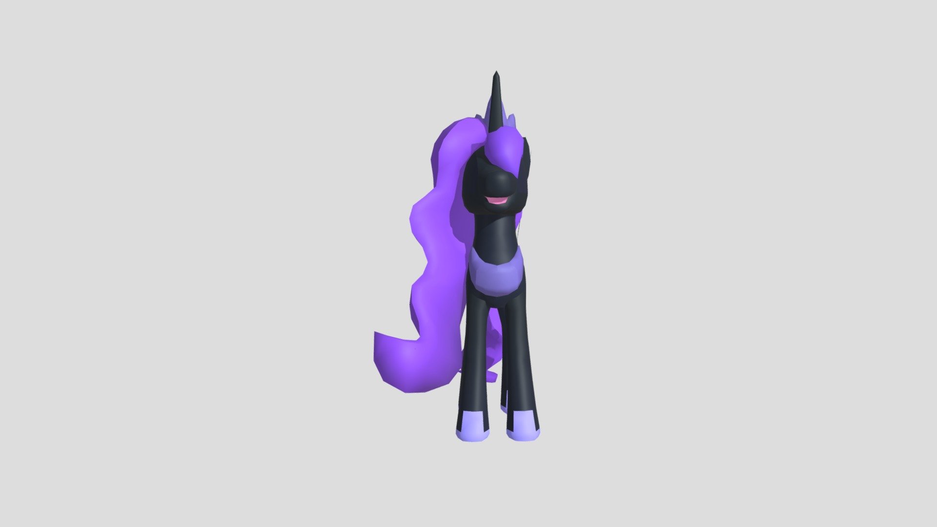 Princess Luna - 3D model by LunaEagle [6a0305a] - Sketchfab