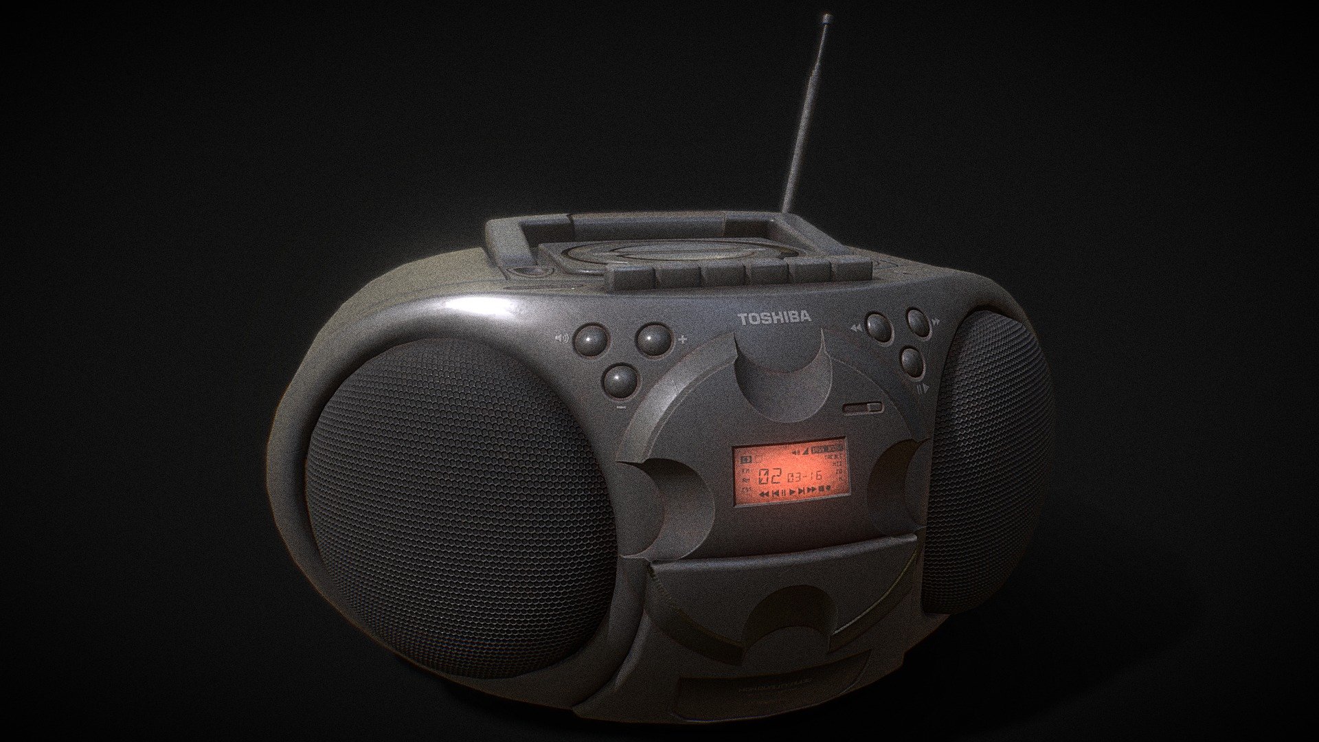 Mini Compo CD Player - Buy Royalty Free 3D model by AliasHasim [6a03bdd ...