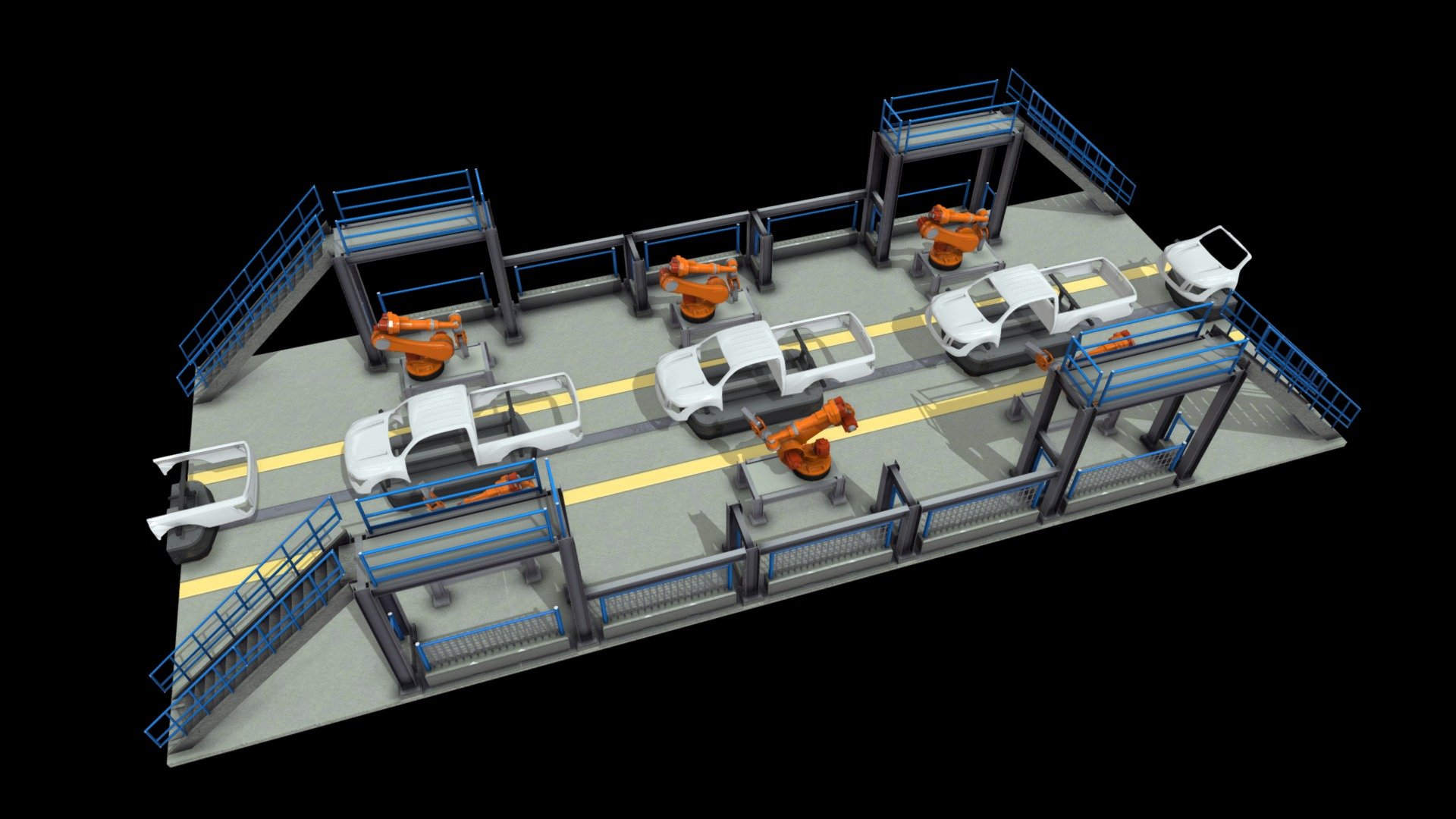 FactoryFloor - 3D model by CGalvanin [6a03be6] - Sketchfab