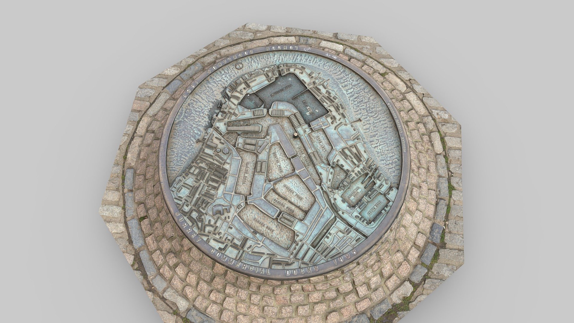 Surrey Commercial Docks Map - Download Free 3D model by artfletch ...