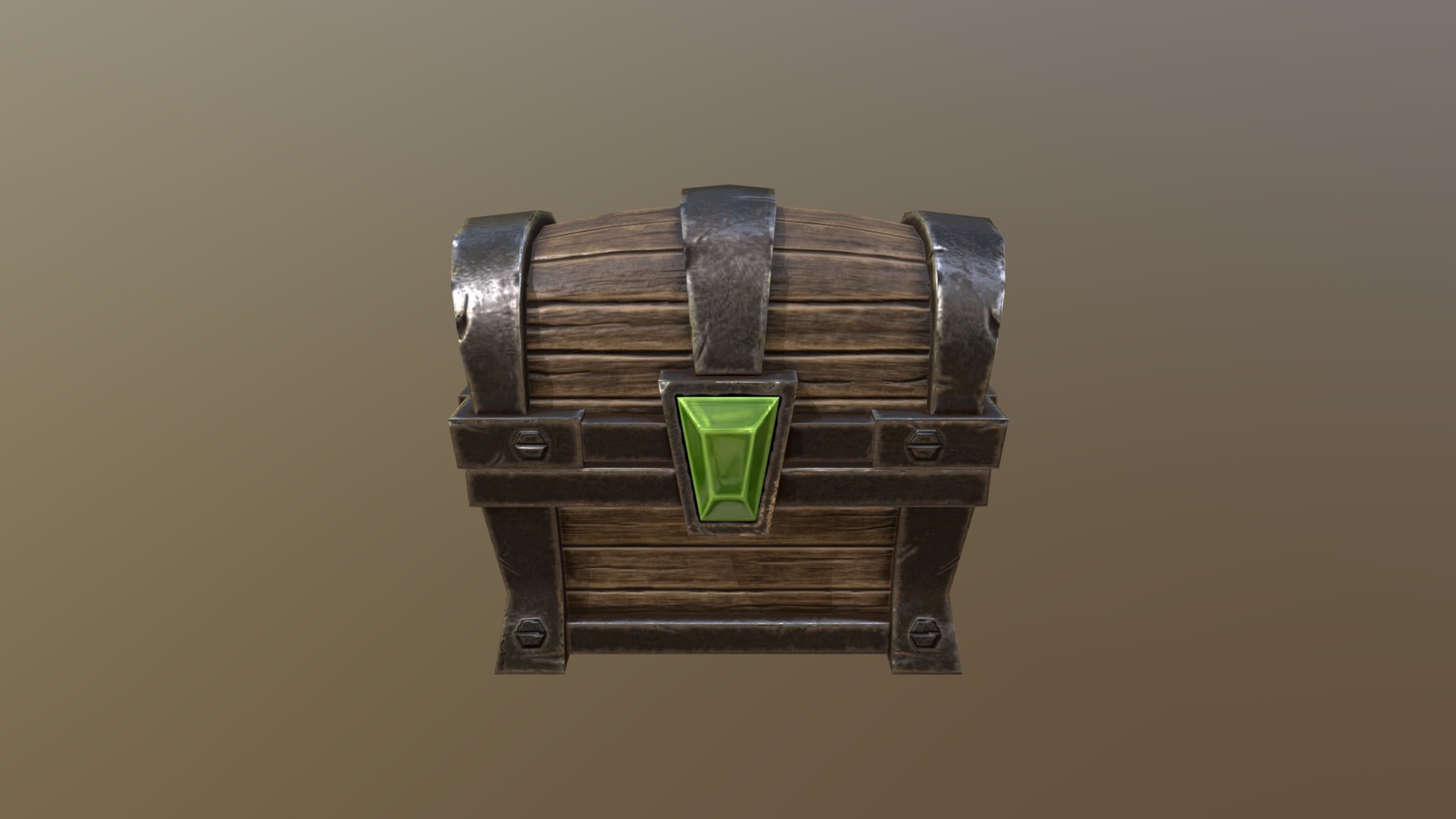 Treasure box - 3D model by Shu_Ru [6a043b9] - Sketchfab