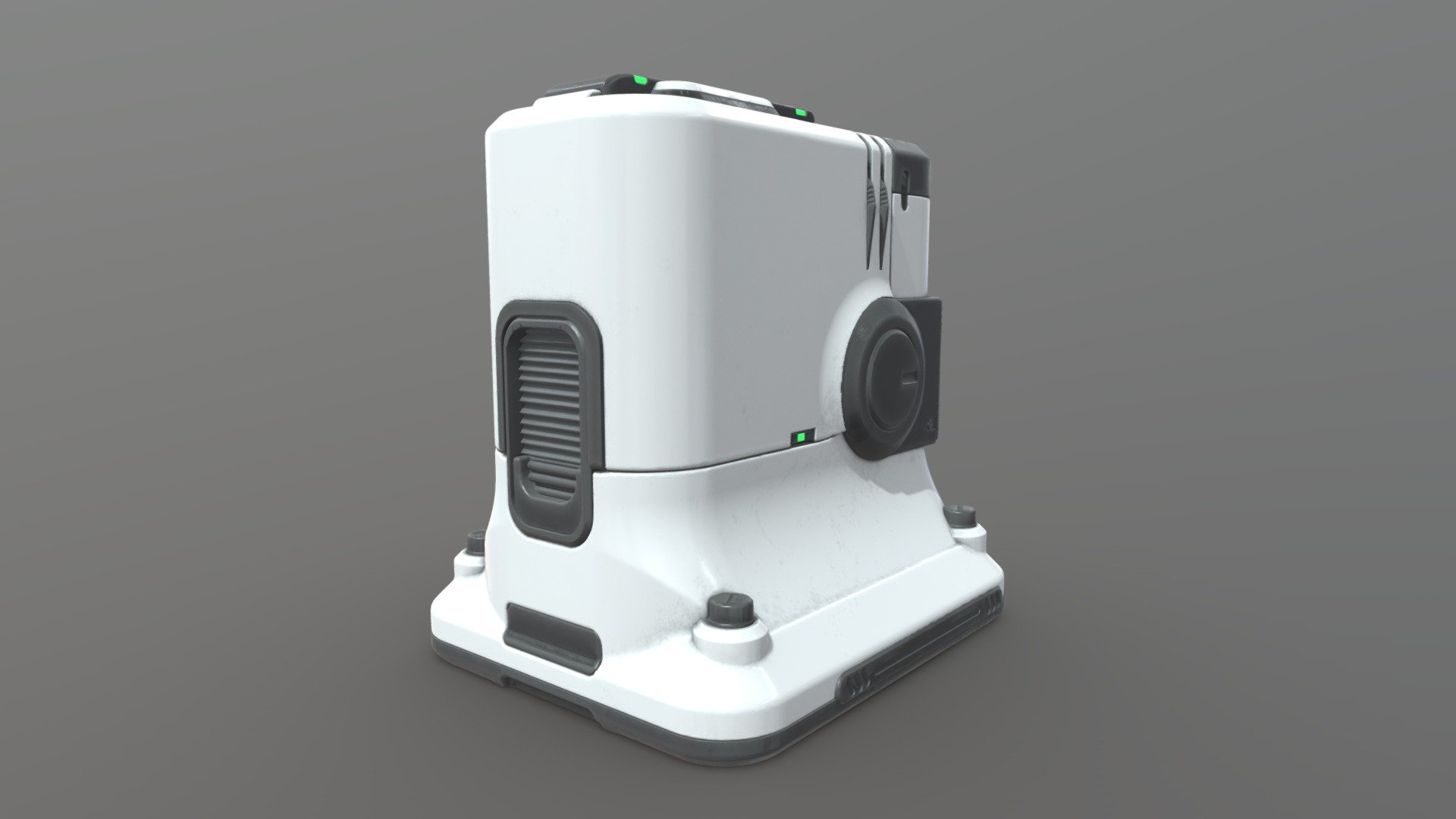 Scifi Machine - 3D model by Wes McDermott (@wesmcdermott) [6a0611b ...