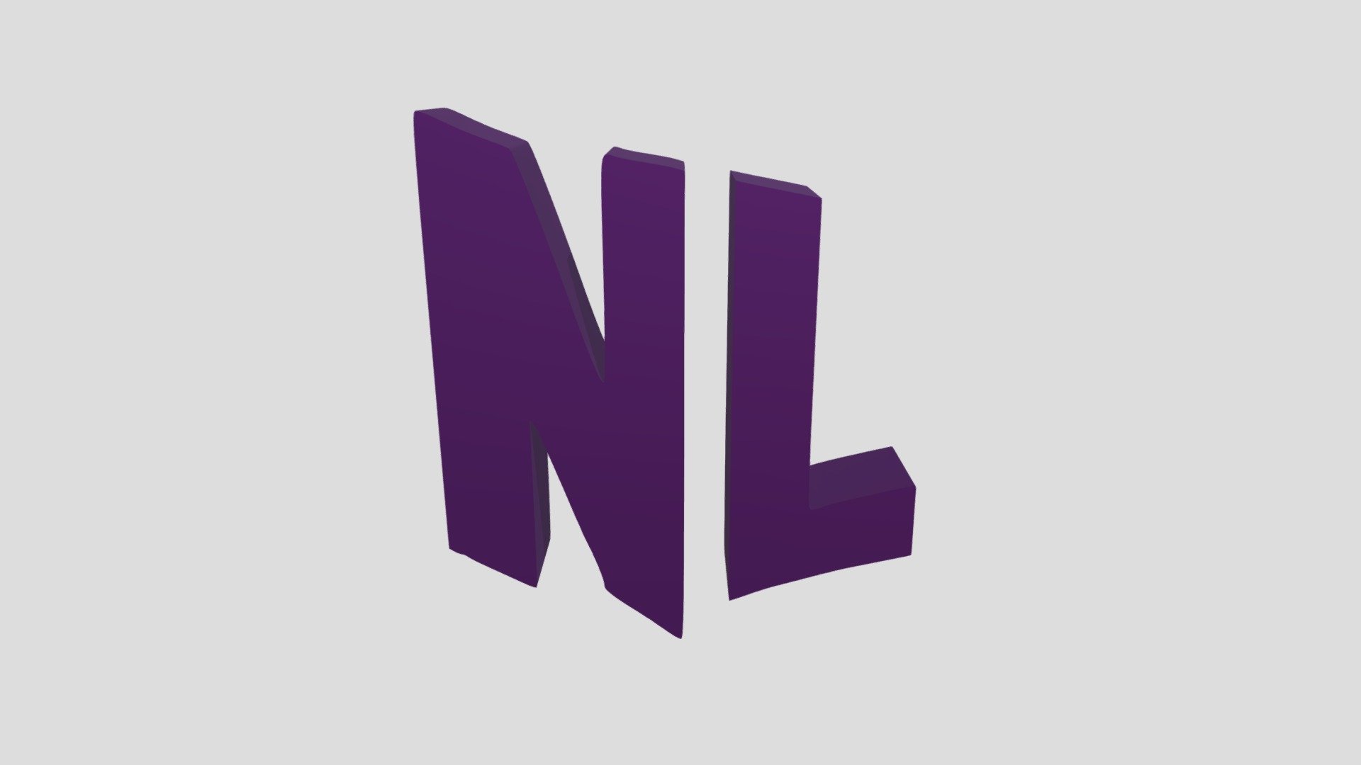 NL_ Logo_ - Download Free 3D model by 3.6TheNixio [6a06618] - Sketchfab