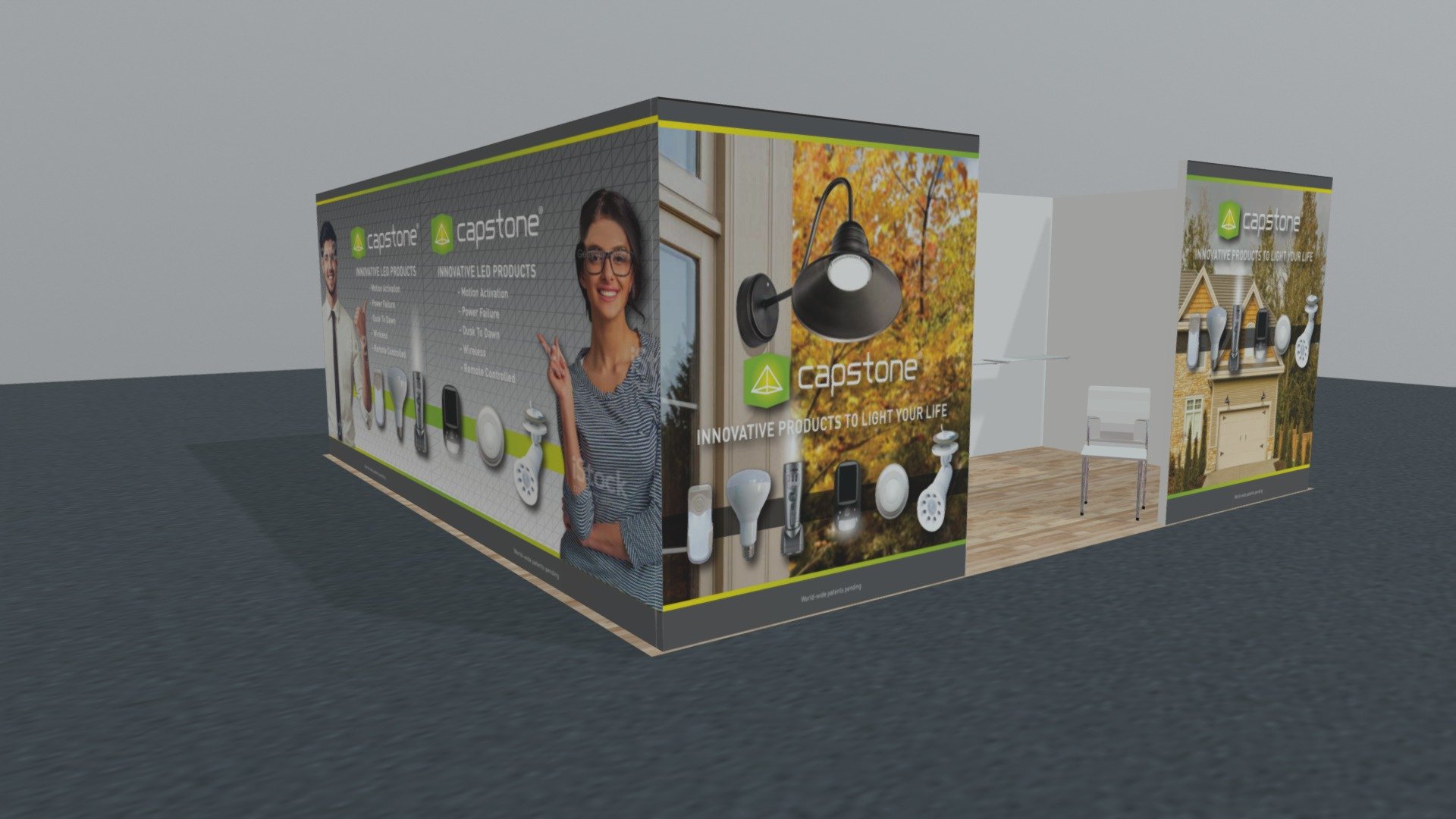 CAPSTONE EXHIBIT GRAPHICS - 3D model by Interactive 3D Data ...