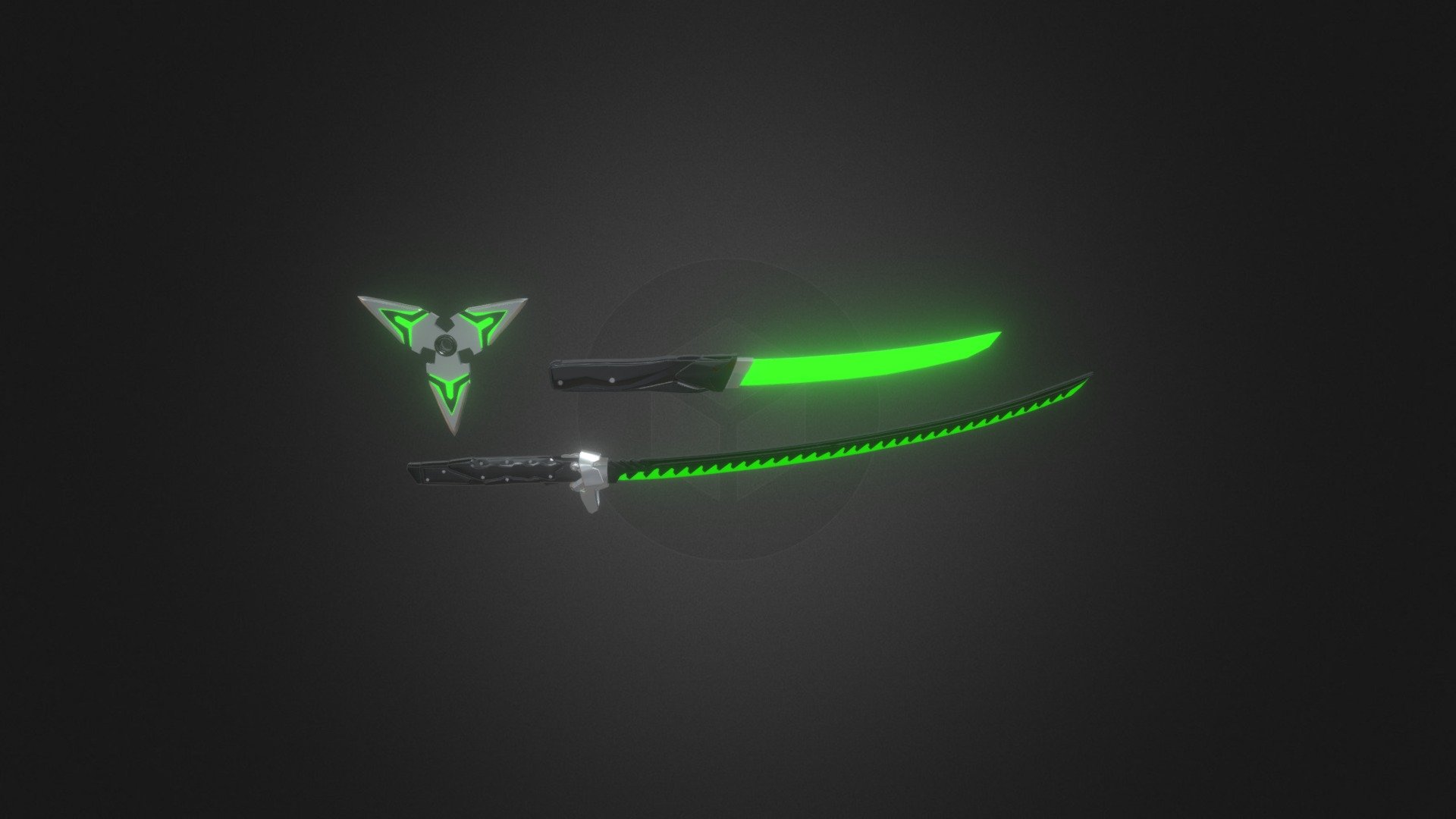 GENJI - Download Free 3D model by Mateus Oliveira (@MateusOliveira ...