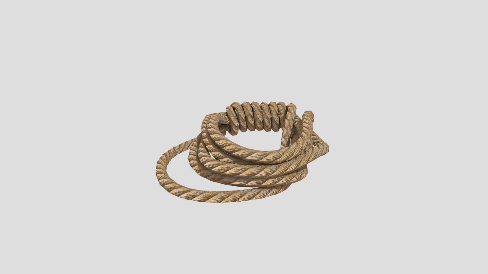 Rope Low Poly Game Asset - 3D model by Emon (@Emon04) [6a094b6] - Sketchfab