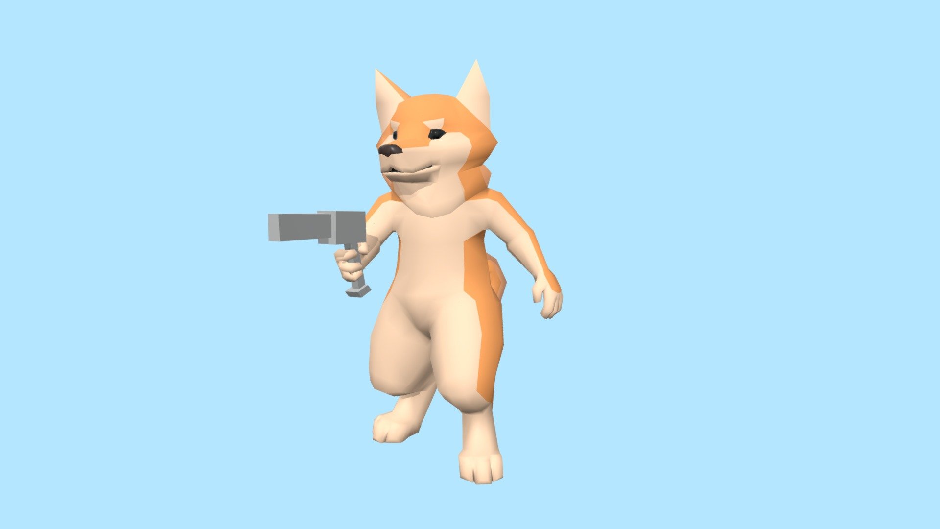 Dog Player Character - 3D model by PaziPazi [6a0c04e] - Sketchfab