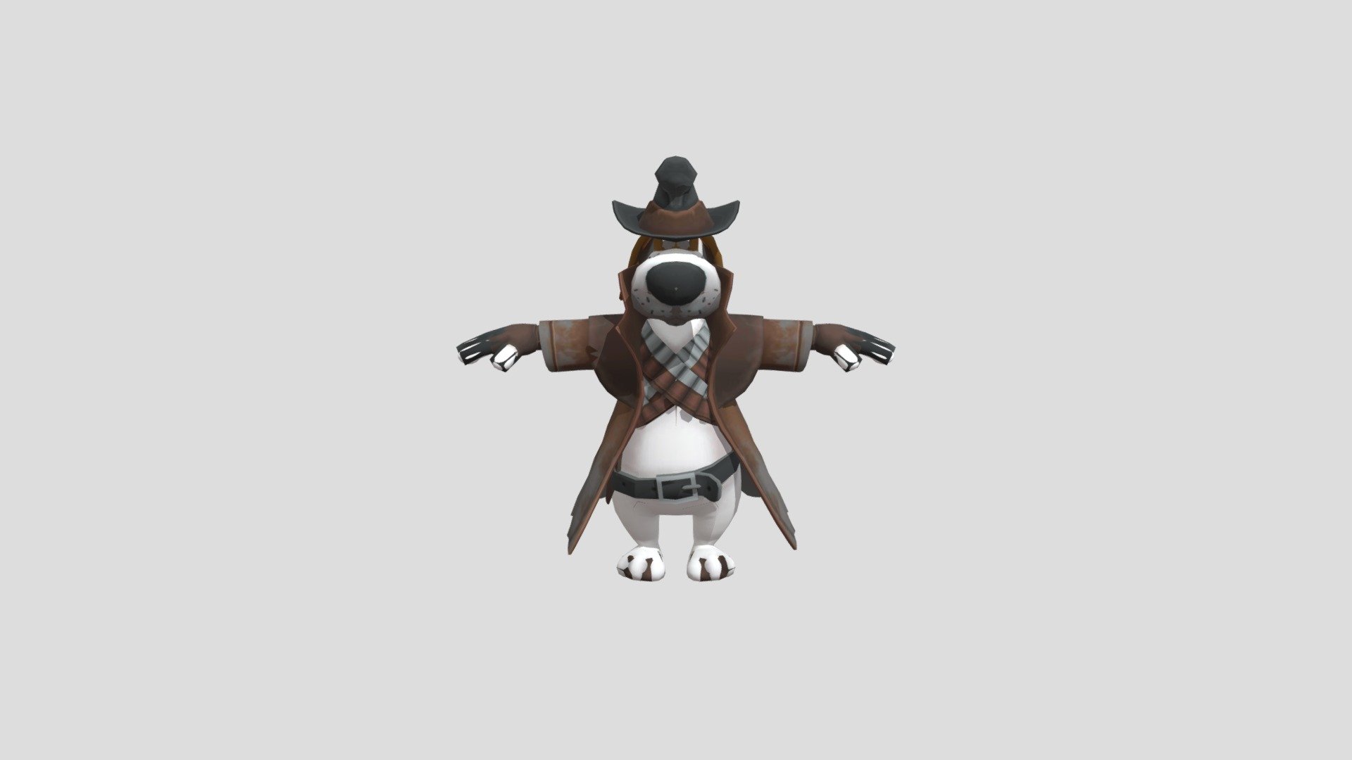 Barnyard Dawg Desperado - Download Free 3D model by anderlenolan ...