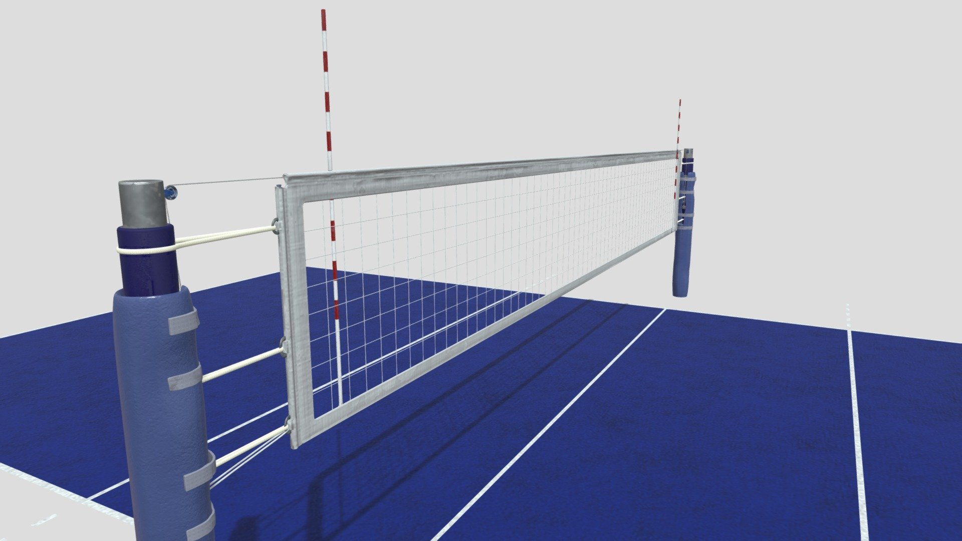 Volleyball Court - Buy Royalty Free 3D model by matbiffoni [6a0d3fe ...