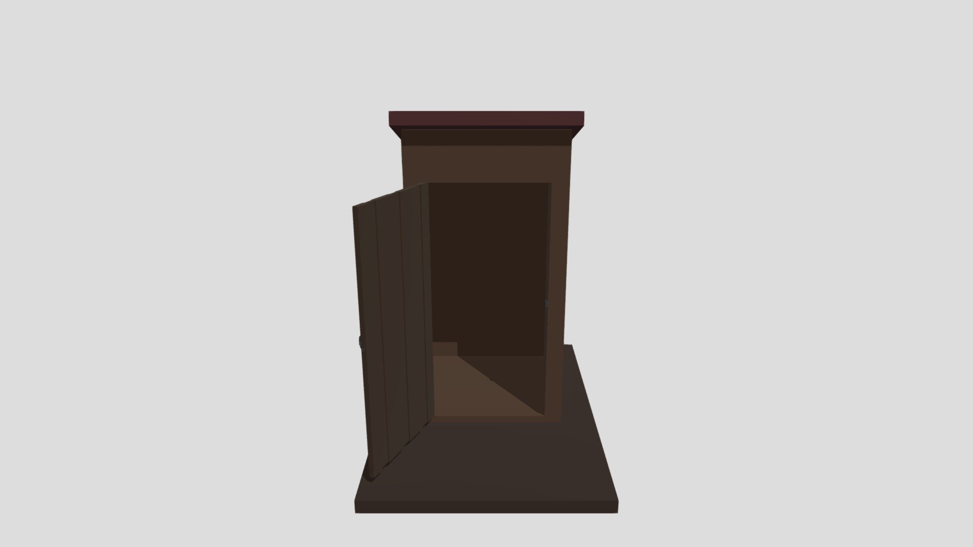 Low-Poly Shed - 3D model by fx_d [6a0e58d] - Sketchfab