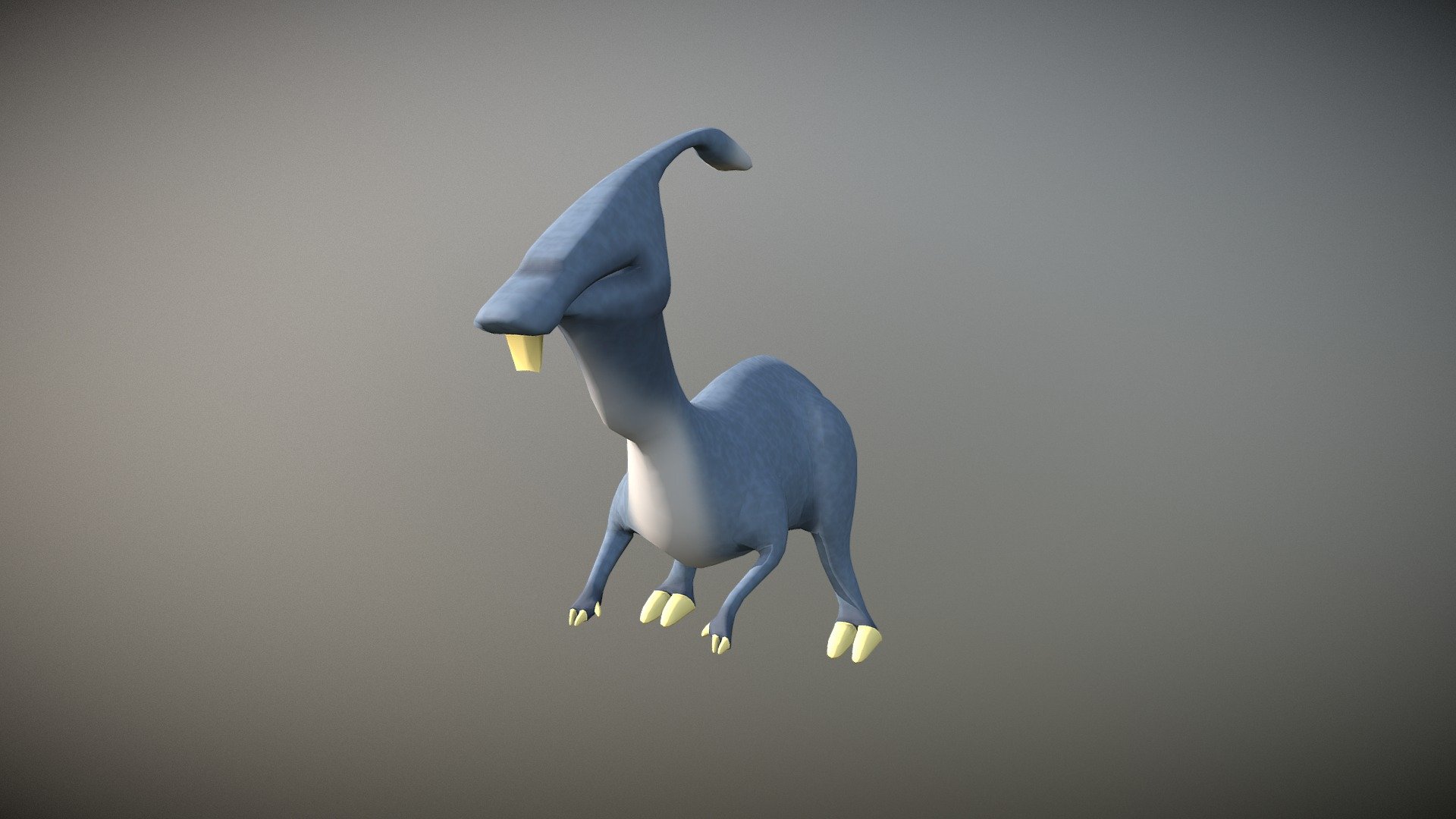 Parasaur - 3D model by Angelo Argyrides (@aargyrides) [6a104f6] - Sketchfab