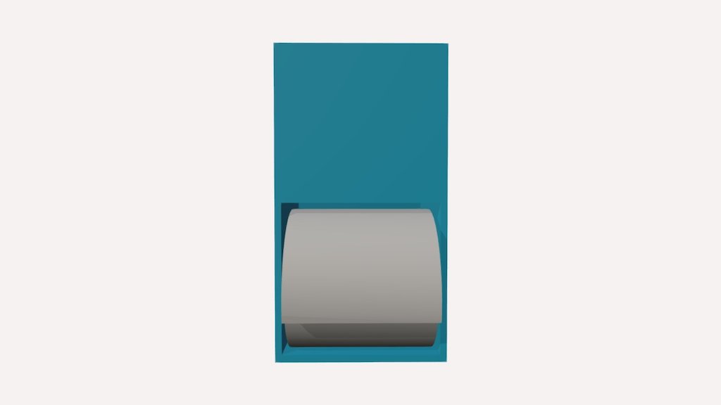 Paper Dispenser - Download Free 3D model by debbie-s [6a120e0] - Sketchfab