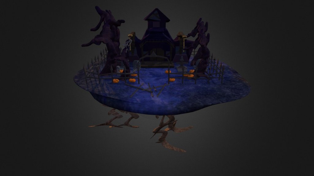 Haunted House Competition WIP - 3D model by AllenAwesome [6a12494 ...