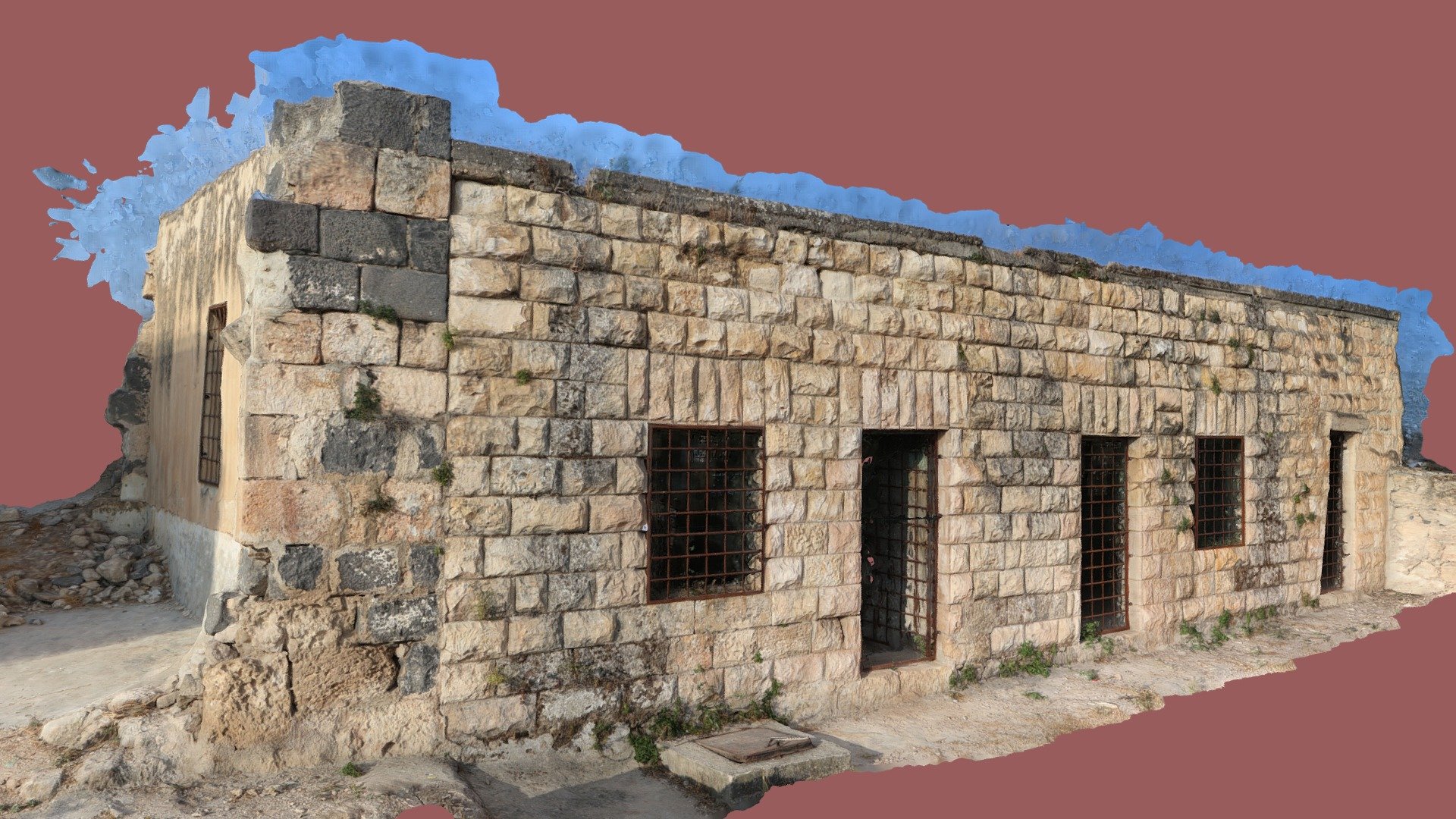 Hosh al-Rousan | Umm Qais, Jordan - Download Free 3D model by SJoudeh ...