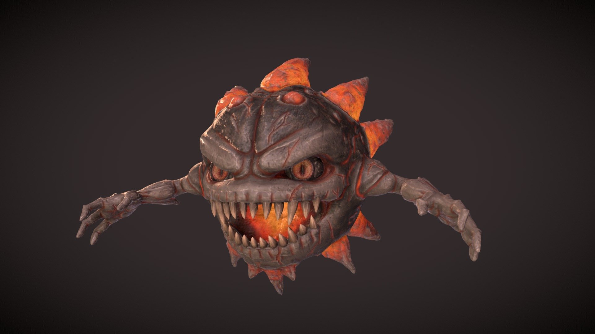 Bomb Final Fantasy - 3D model by SniffiepandaArt [6a17031] - Sketchfab