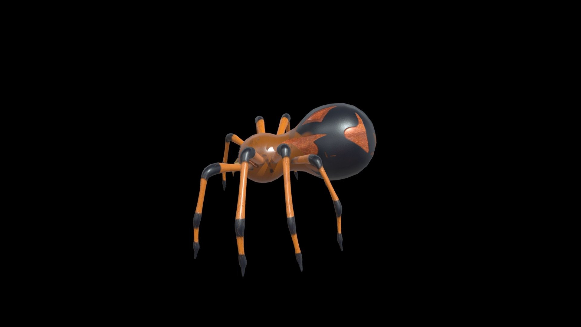 Spider - Download Free 3D model by jacobbutliashvili [6a1807c] - Sketchfab