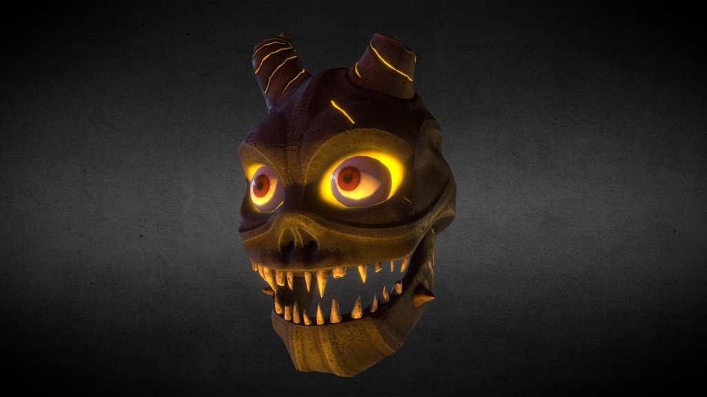 Skull demonic - 3D model by Shirodusty (@scott_roberfroid) [6a18e7d ...