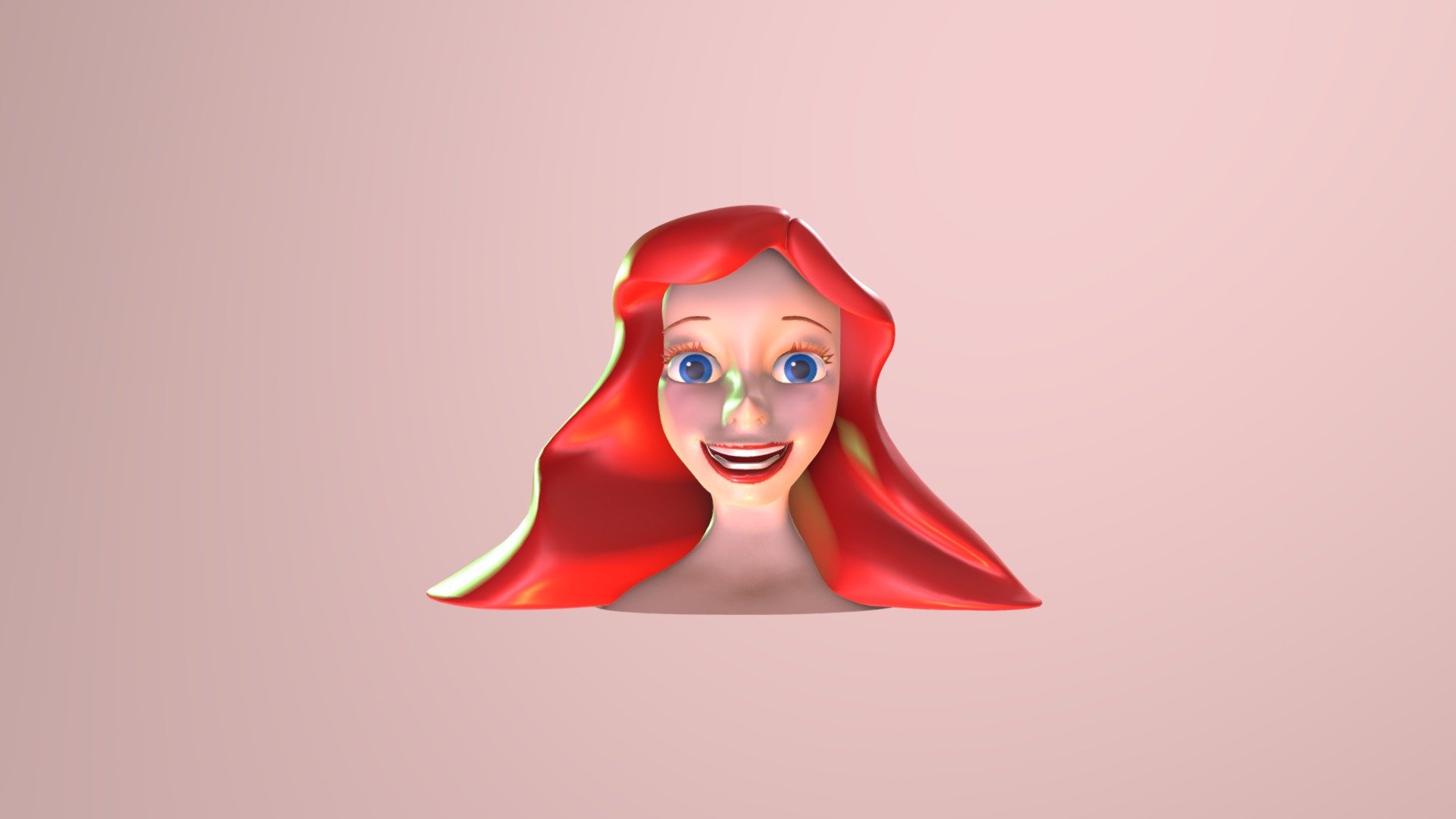 Ariel 3d Model By Cmmwu [6a19d08] Sketchfab