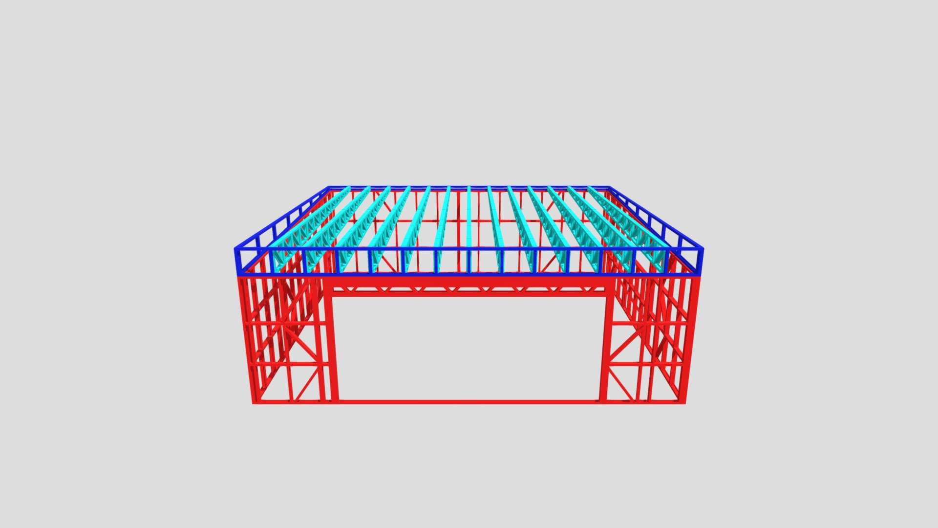 Brian Dennis 8.0 X7.5m - Download Free 3D model by Steel Frame ...
