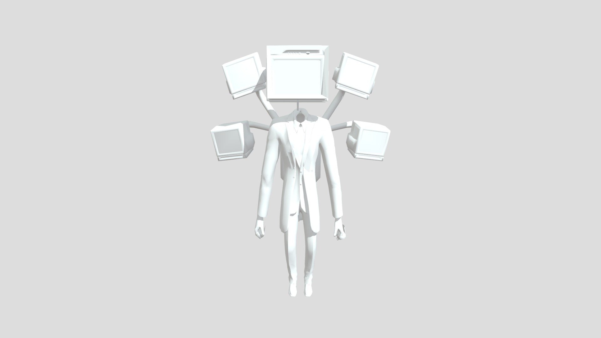 Large Tv Man (not Finished) - 3D model by AspAscon3D (@Arrogant3DAsp ...