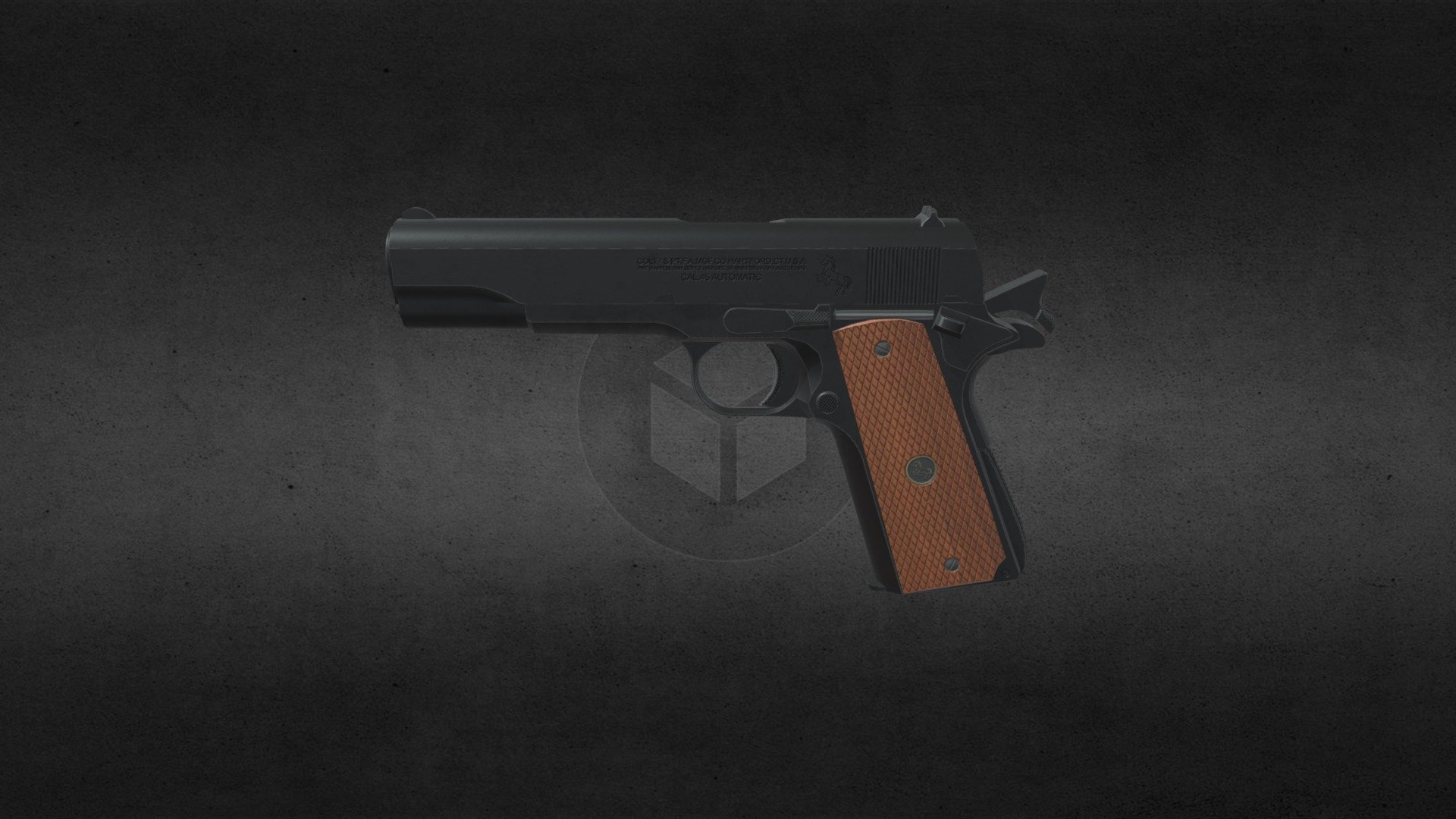 M1911 Colt - 3D model by King-Redscorpion [6a1cad2] - Sketchfab