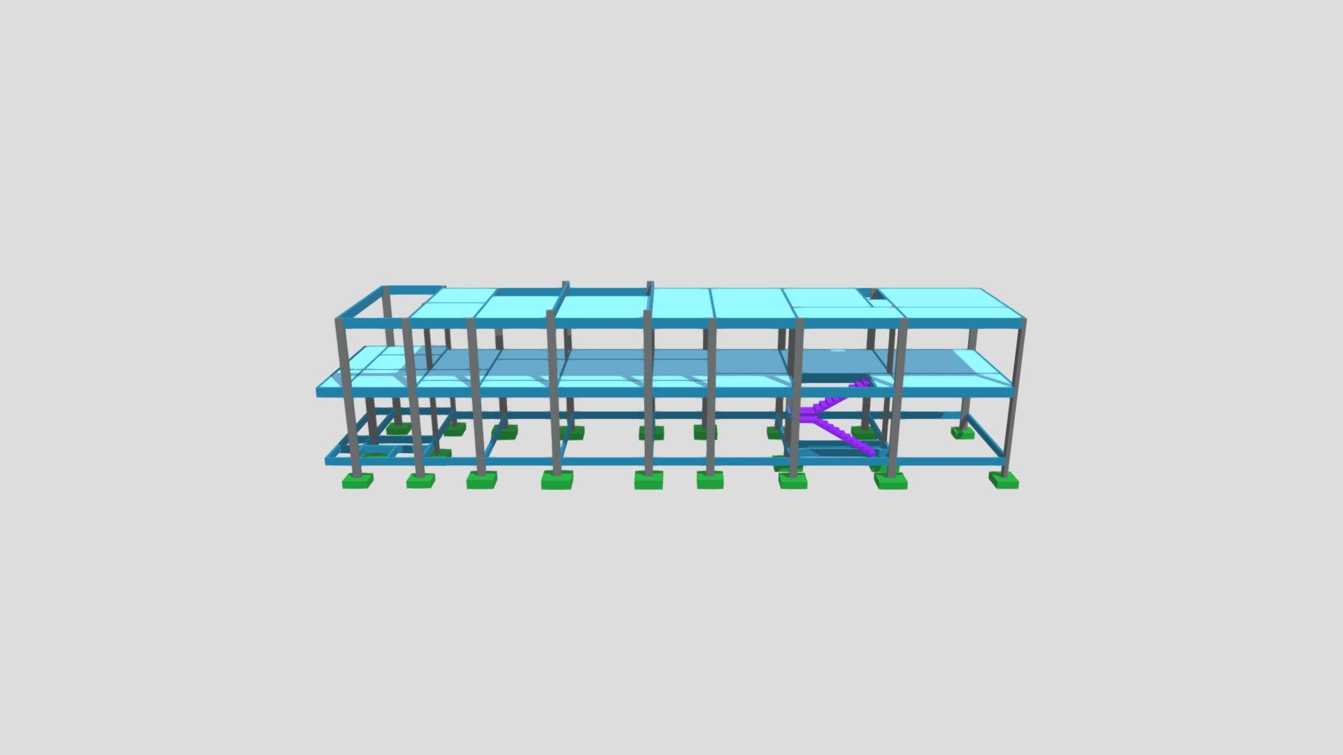 SAUDE_EDIFICIO_IZAQUE_Modelo 3D - 3D model by gamapengenharia [6a214ab] - Sketchfab