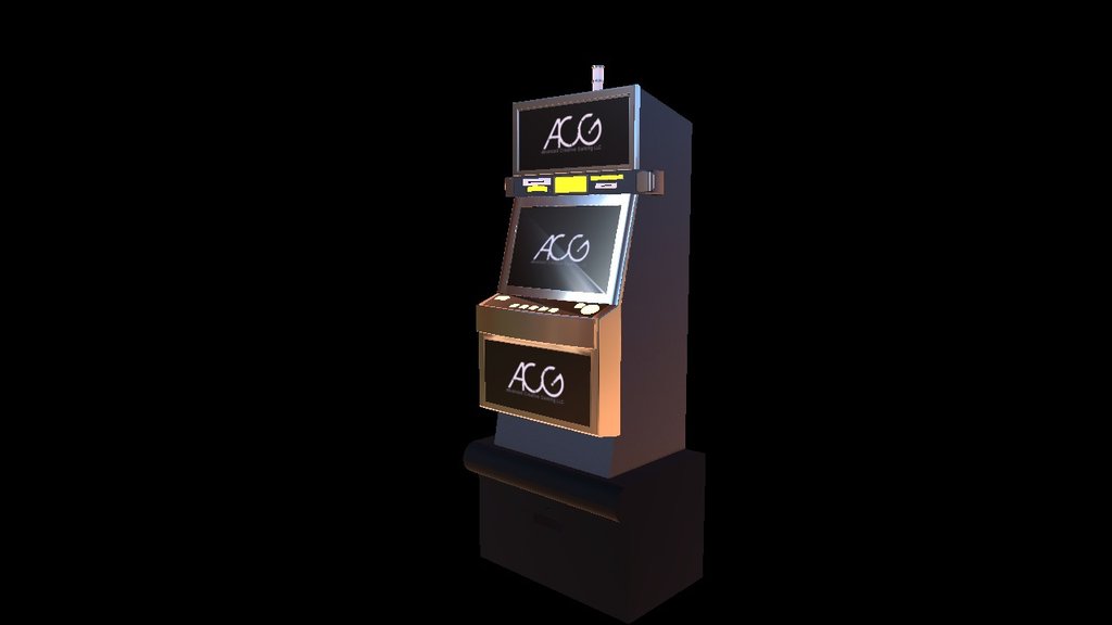 Slot Machine - 3D model by haskell1 [6a21bee] - Sketchfab