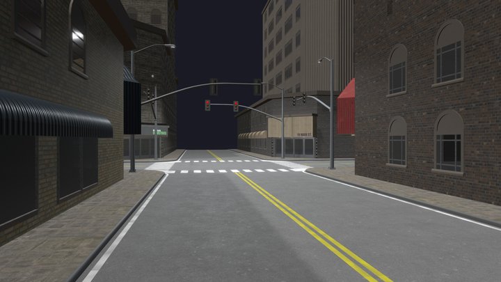 Sidewalks 3D models - Sketchfab