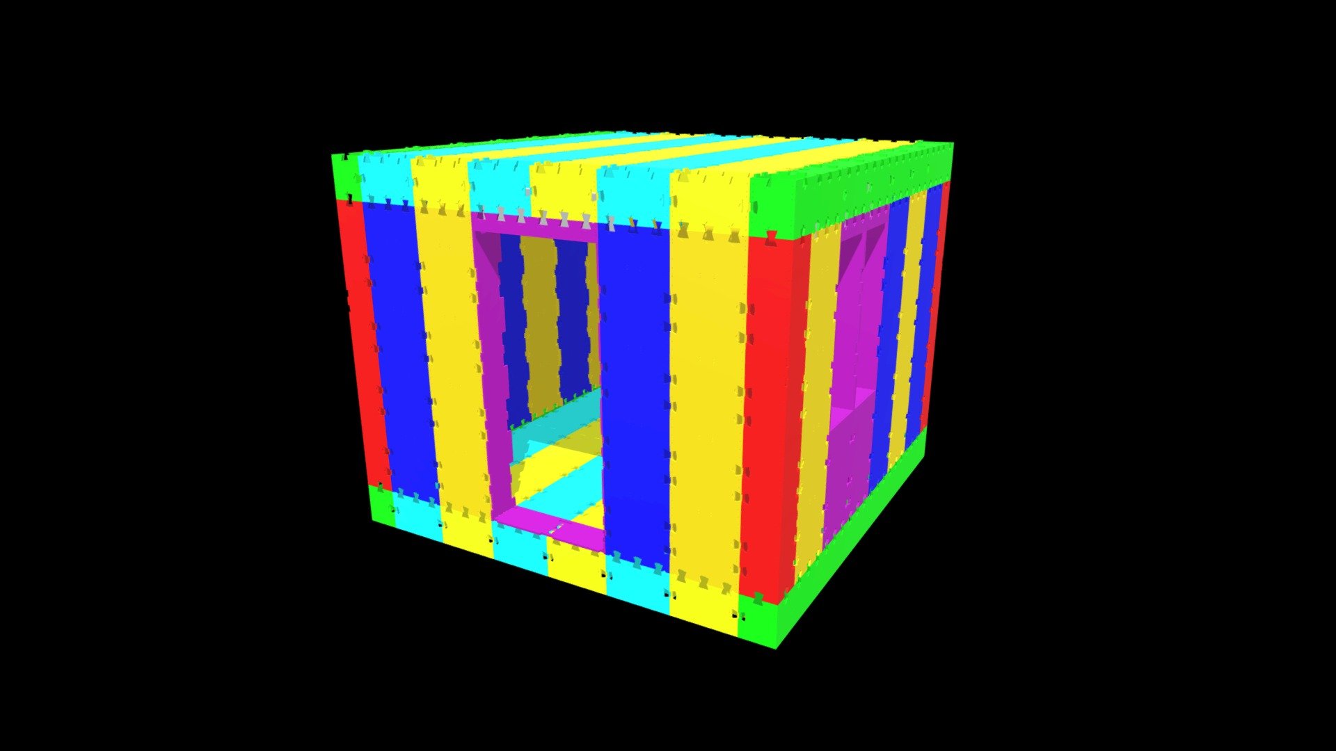 Modular House 1 - XS-floor- Skylark-250-v0.2.0 - 3D model by zewaho ...