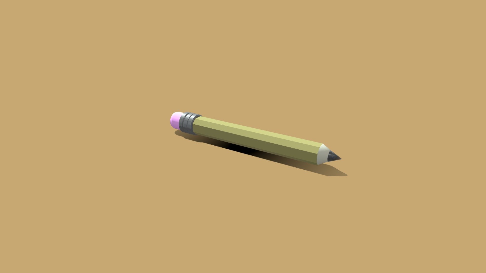 First Pencil - 3D model by MVT (@MadisonVT) [6a248dc] - Sketchfab