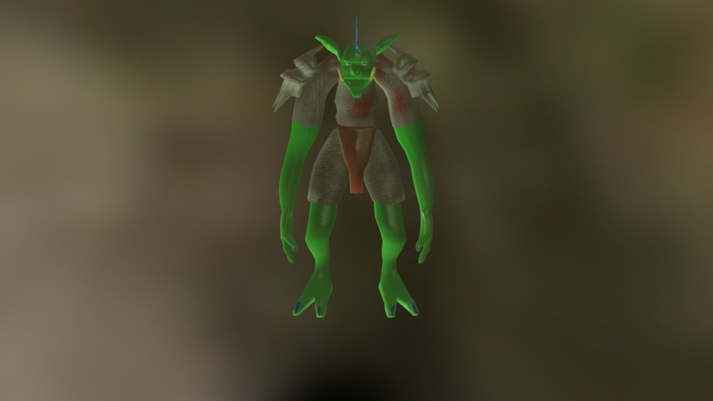 Low Poly Troll - 3D model by GuerrillaTim [6a25372] - Sketchfab