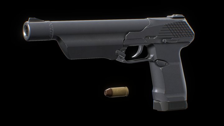 Pistol 3D models - Sketchfab
