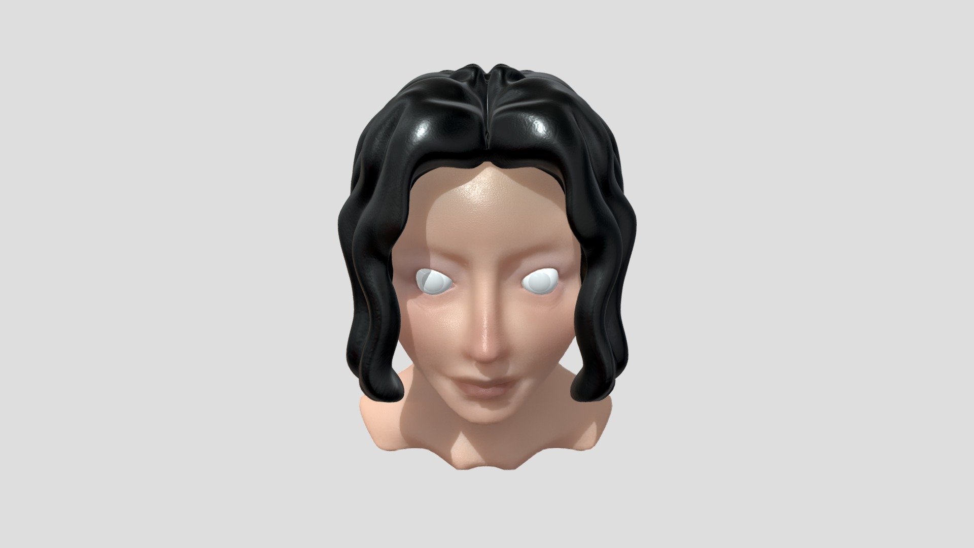 A head - 3D model by Young (@yp99) [6a25aca] - Sketchfab