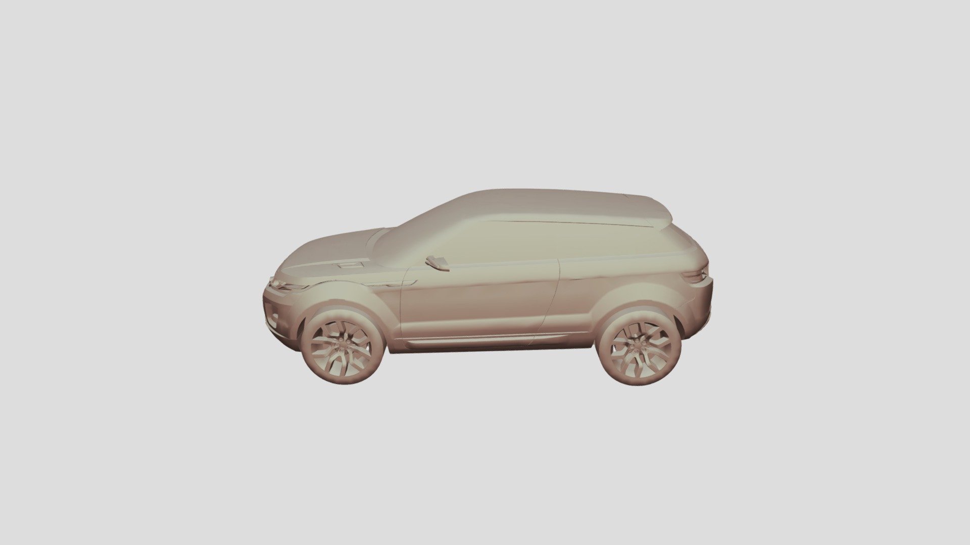 Range-Rover LRX Concept for 3D-printing - Download Free 3D model by ...