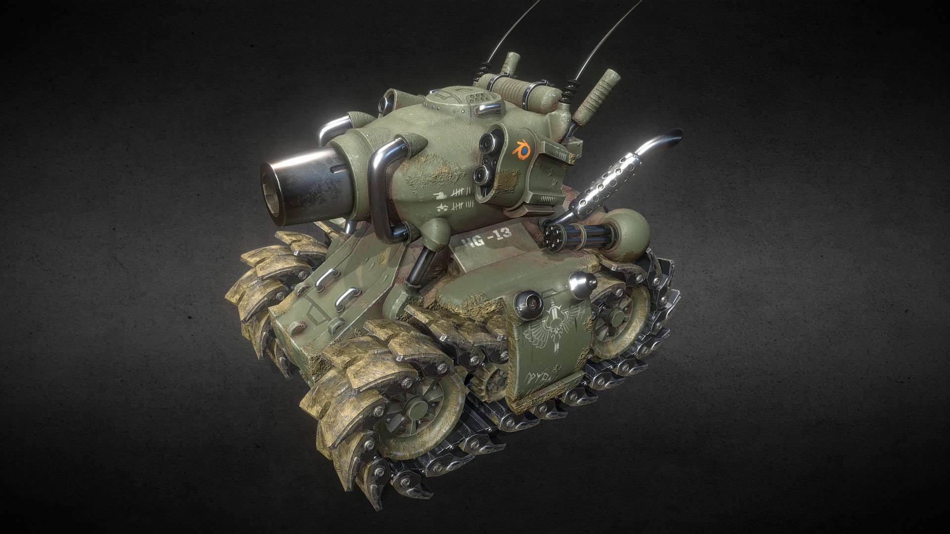 Metal Slug - 3D model by synthmonkey [6a2ae28] - Sketchfab