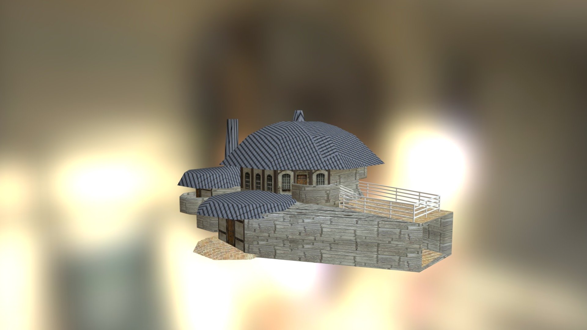 Weird House - 3D model by Gilkil [6a30997] - Sketchfab