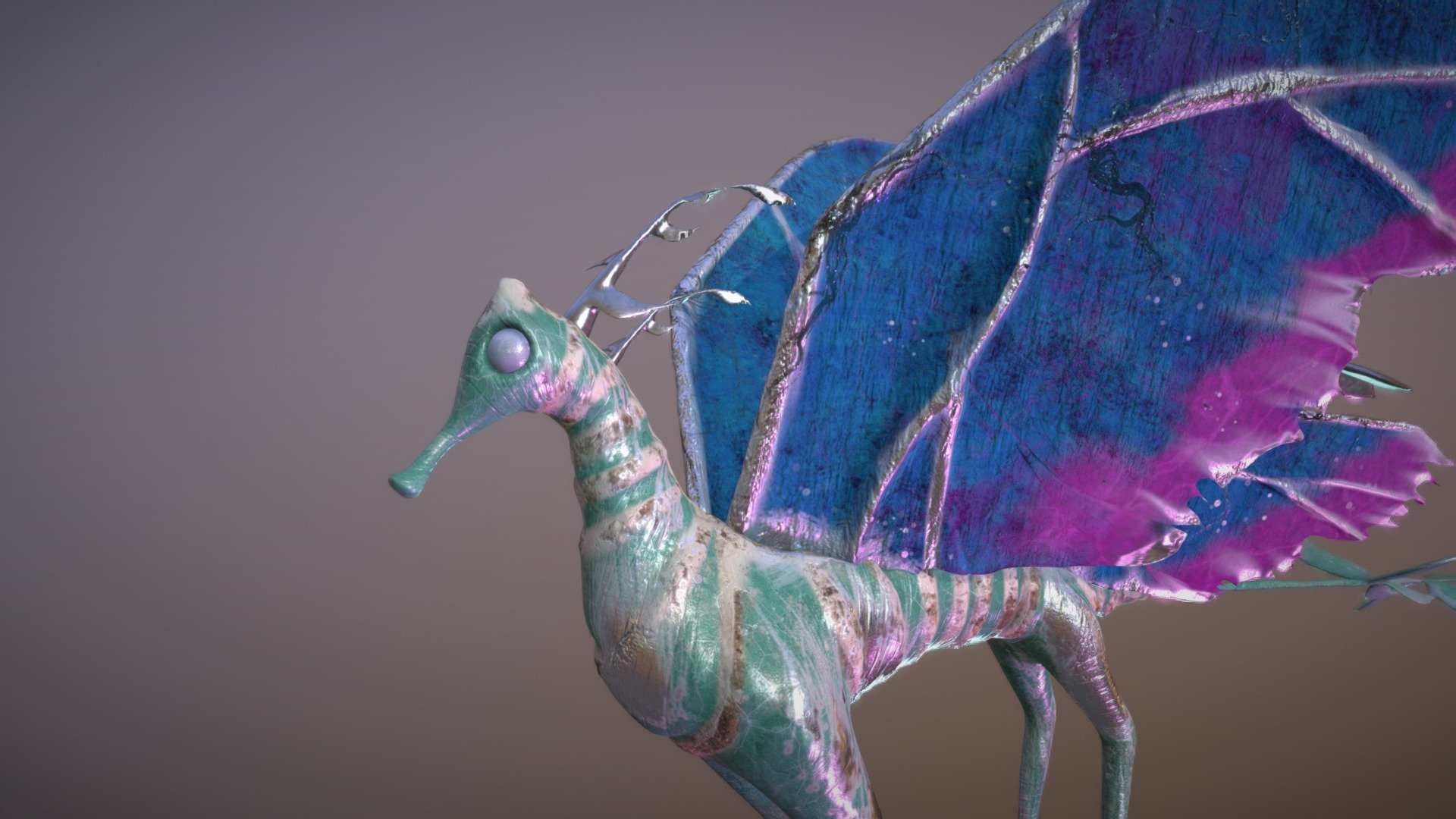 Sea Dragon - 3D model by CandelaLan [6a310ec] - Sketchfab
